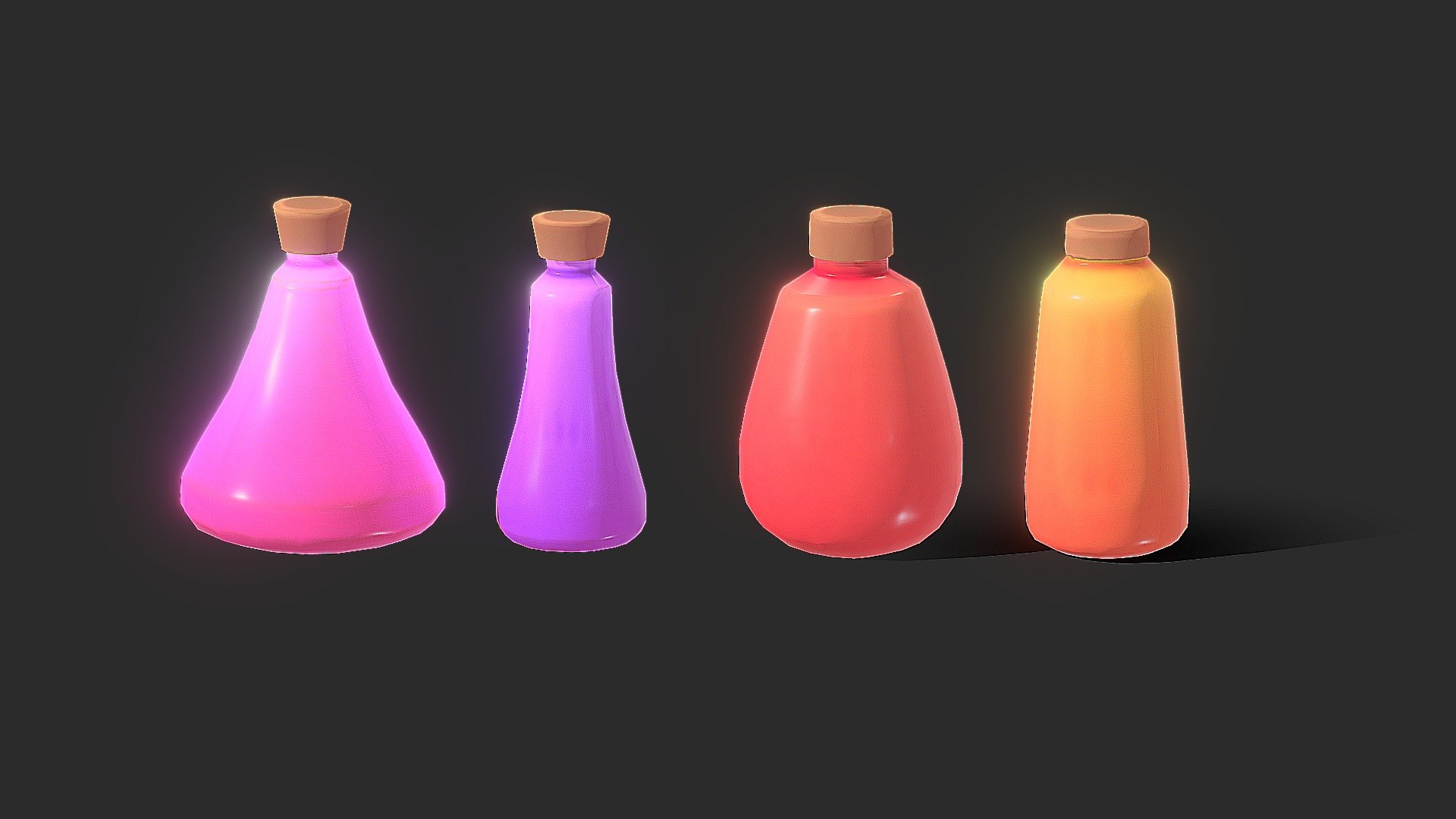 Stylized Bootle Pack - Buy Royalty Free 3D model by zames1992 [c4bf4be ...