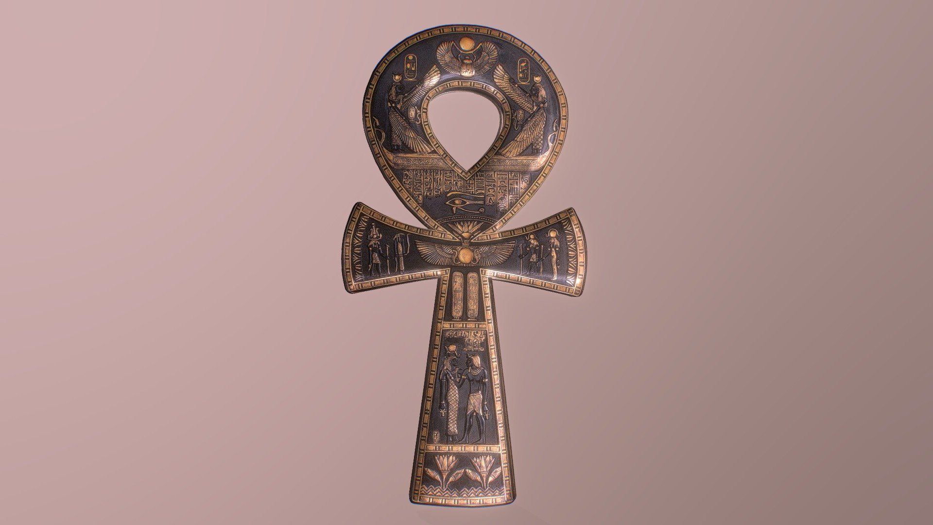 Ankh - Buy Royalty Free 3D model by 3Dee (@mellydeeis) [c4bf8c5 ...