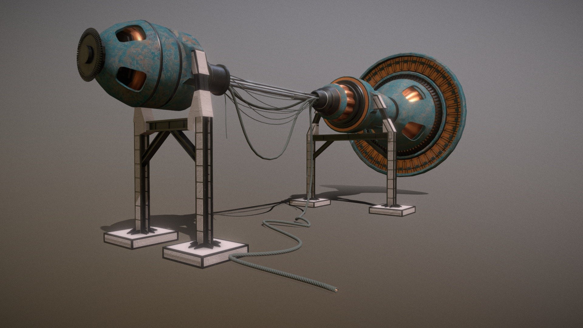 Generator - STALKER 2 - 3D model by NameSsis [c4c0340] - Sketchfab