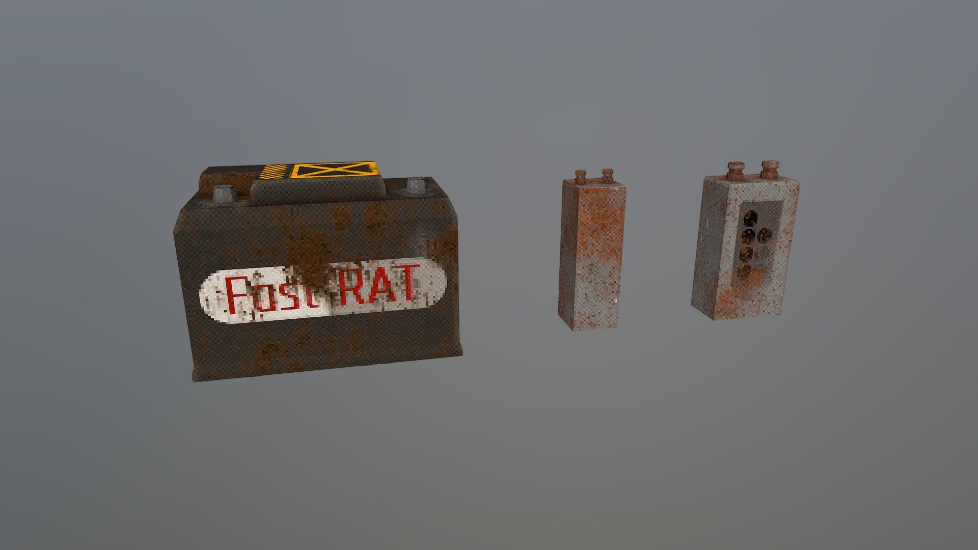 PSX Battery Pack - 3D model by MelloTwin [c4c0bef] - Sketchfab