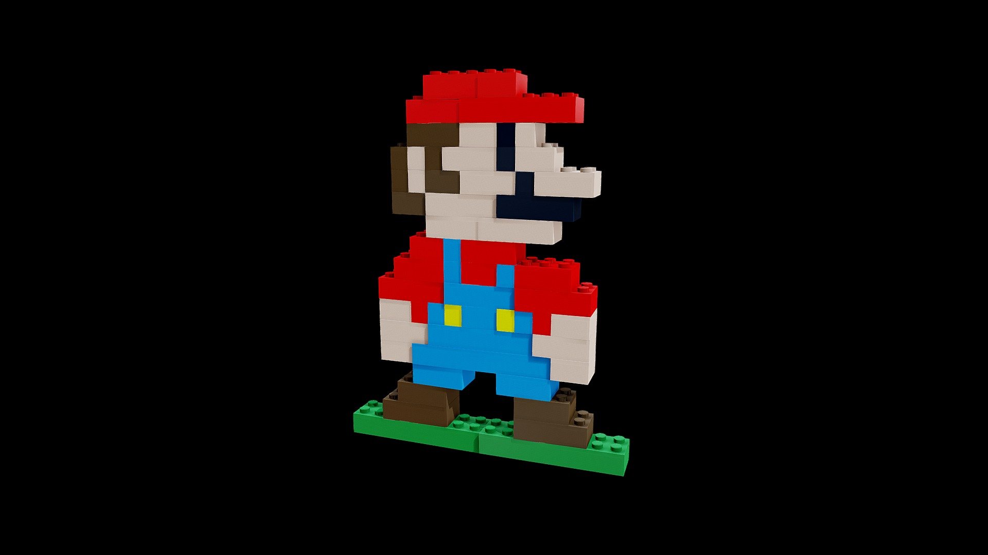 LEGO Mario - 3D model by dbr3d [c4c1746] - Sketchfab