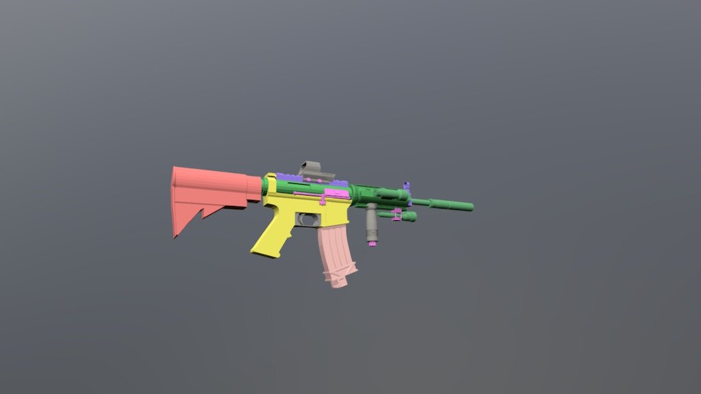GUN - 3D model by Ashish (@ash.ish) [c4c18c7] - Sketchfab