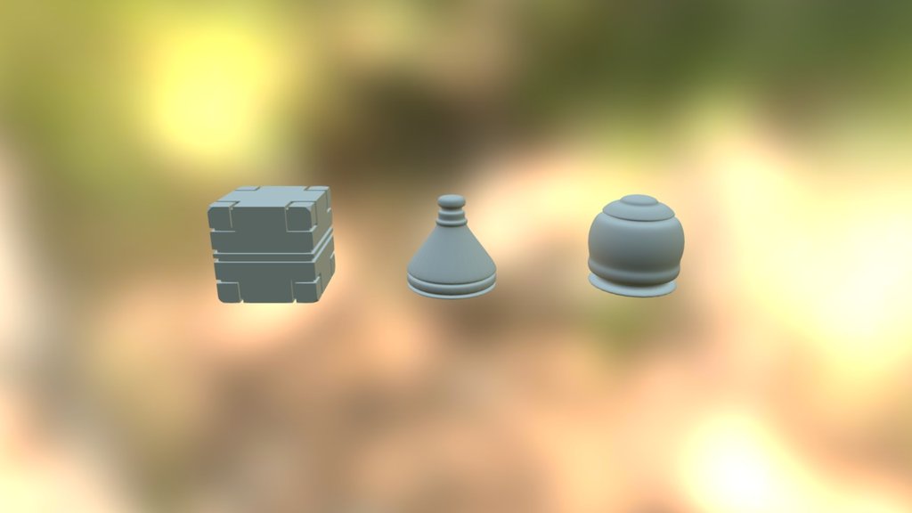 Exercise: Mesh Modeling 01 - 3D model by symj (@symj37) [c4c1ab7 ...