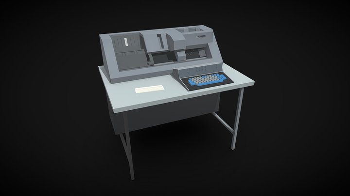 Punch-card 3D models - Sketchfab