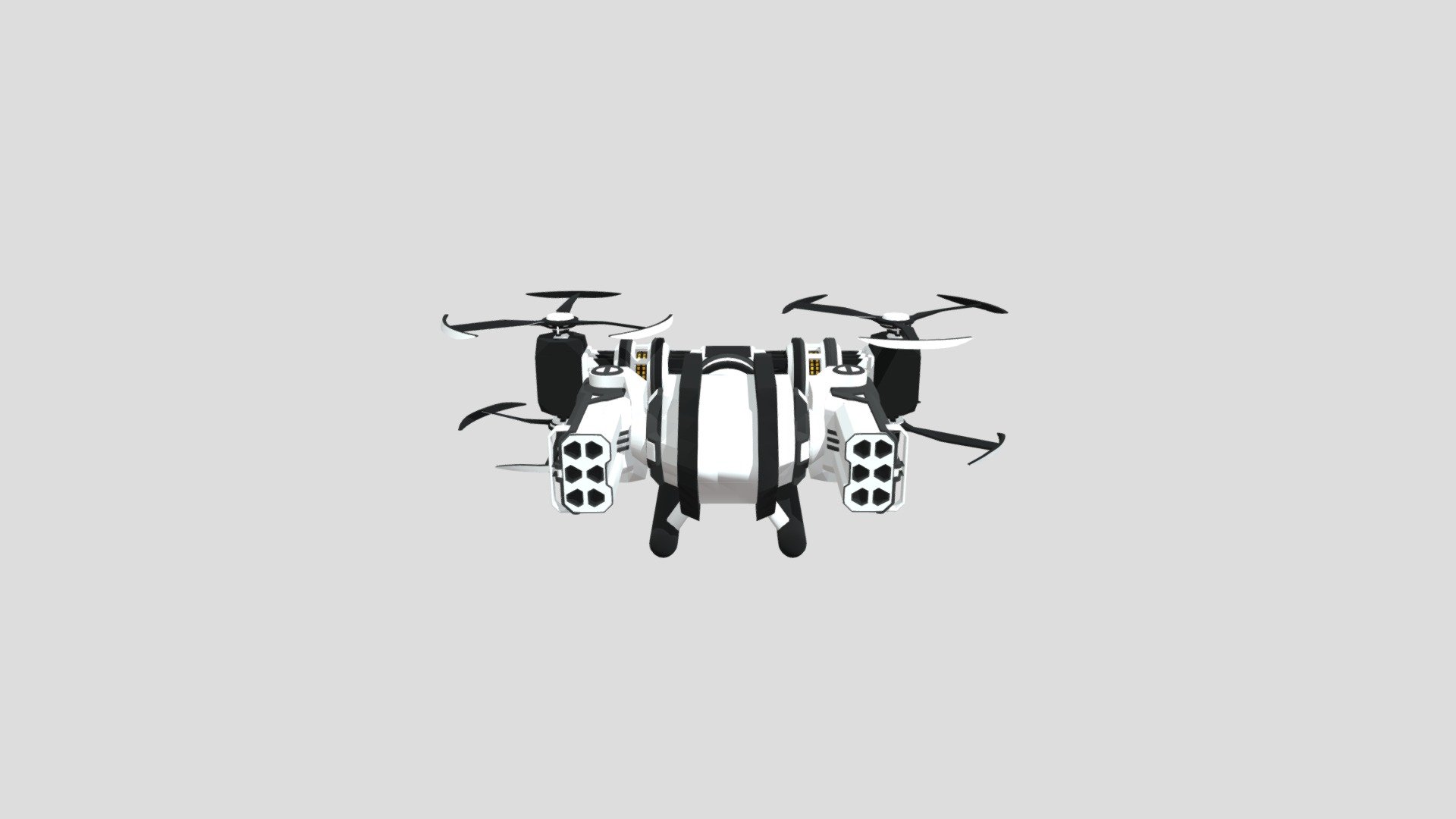 Lock-On Missile Launcher Copter 2024 - Download Free 3D model by Nikky ...