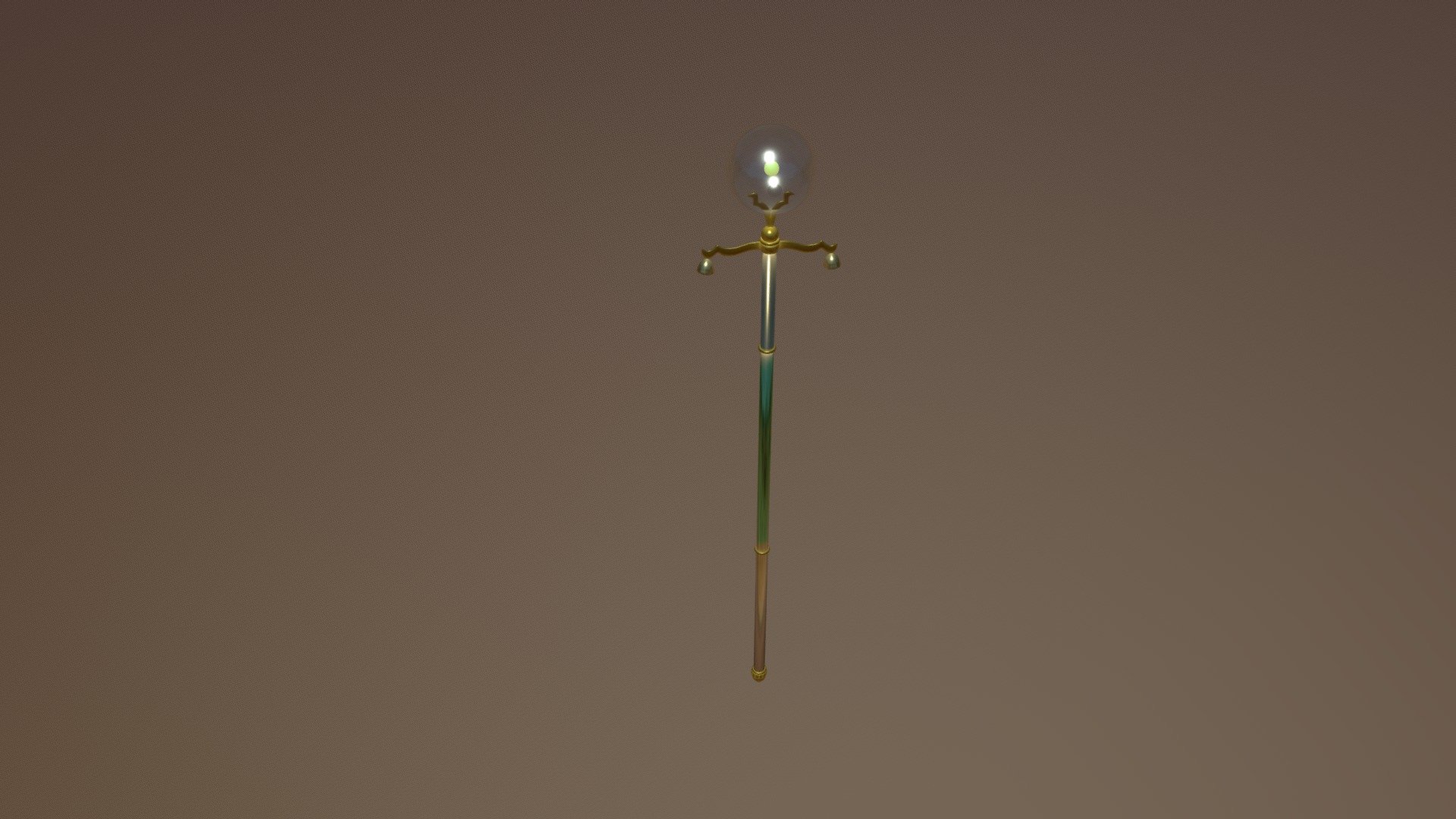 Green Staff - 3D model by wynters13 [c4c344e] - Sketchfab