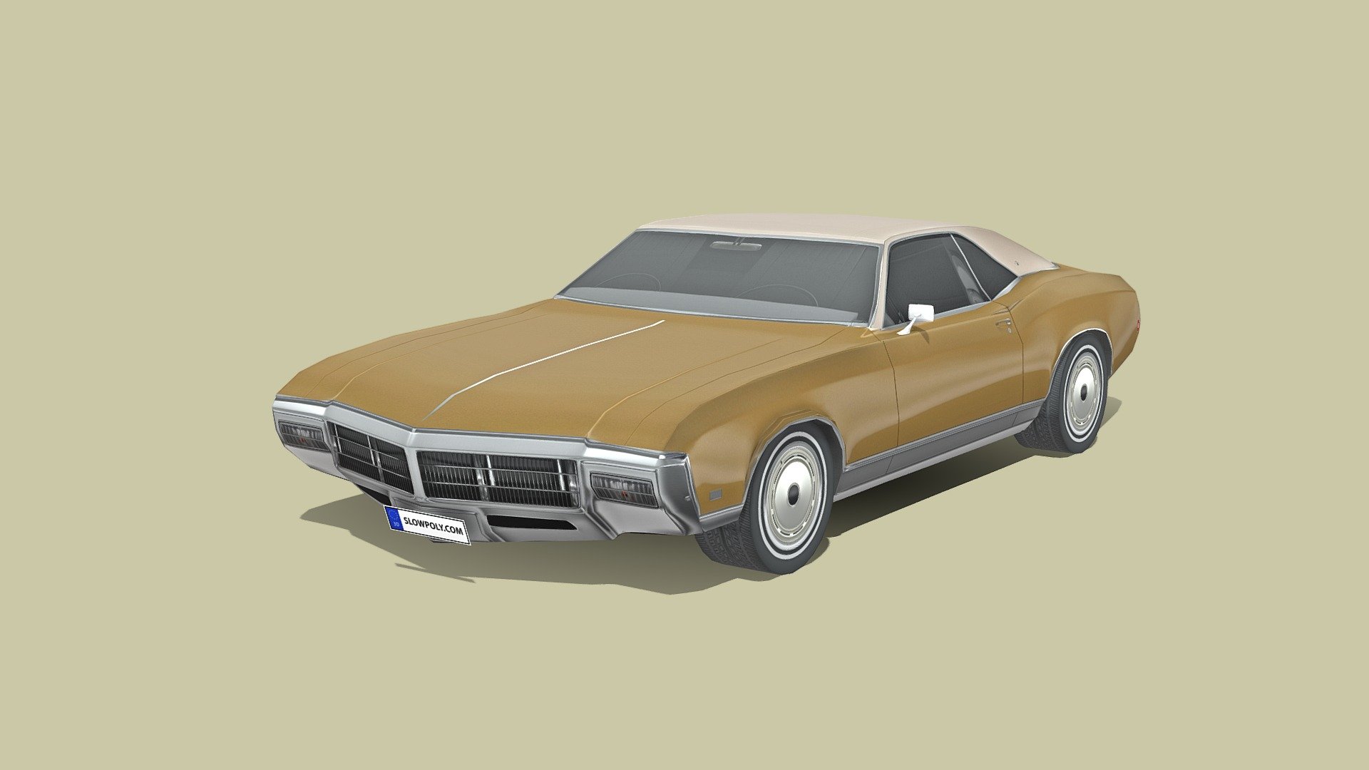 Buick Riviera 1969 - Buy Royalty Free 3D model by slowpoly [c4c5006 ...