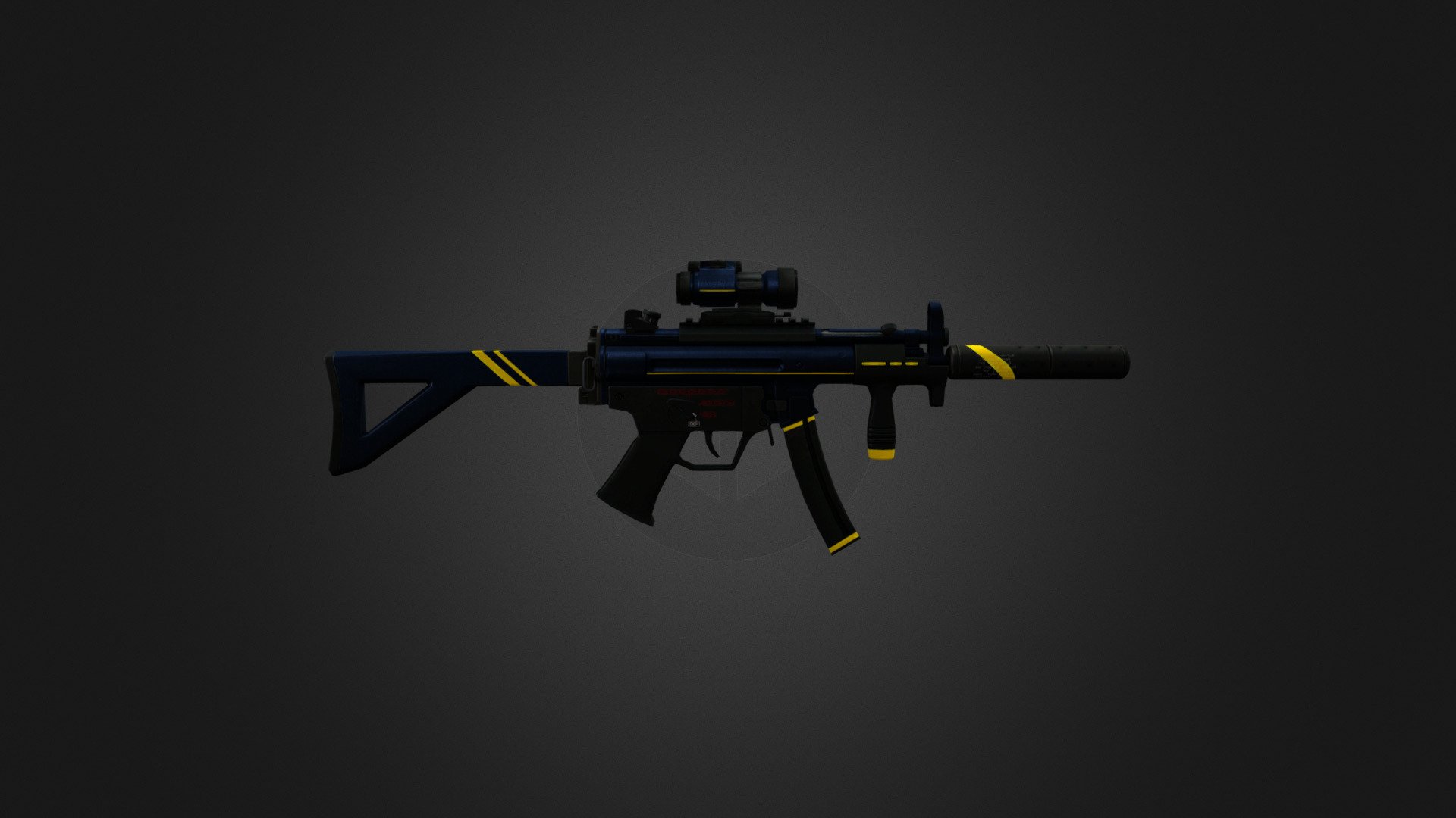 EMP-5 Indigo Night - 3D model by Dimac [c4c57f1] - Sketchfab