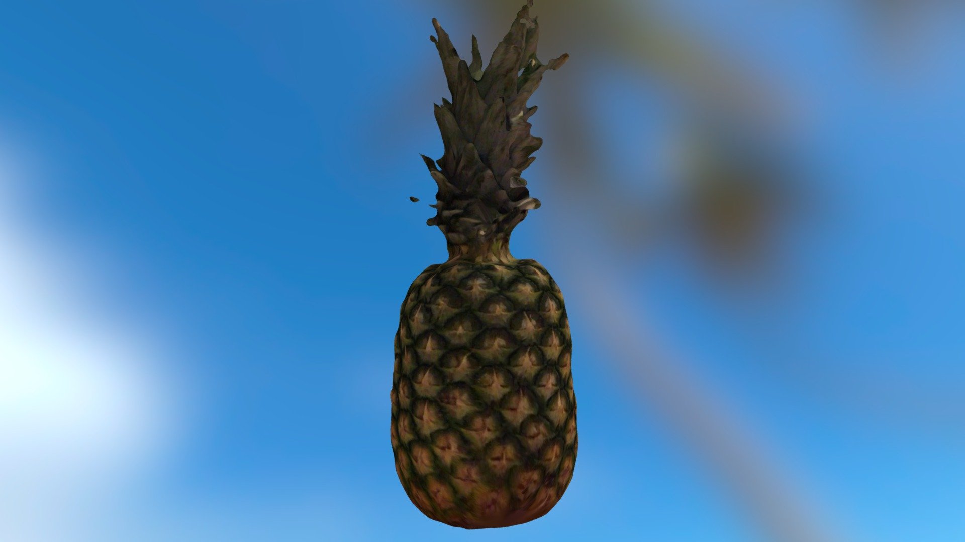 Pineapple - 3D model by richeylabdemo [c4c59fb] - Sketchfab