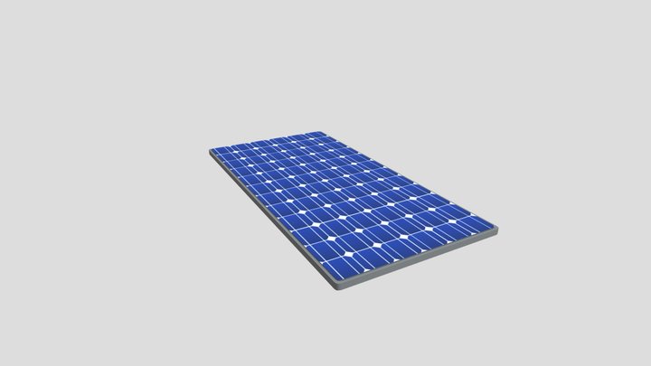 Photovoltaic-panel 3D models - Sketchfab