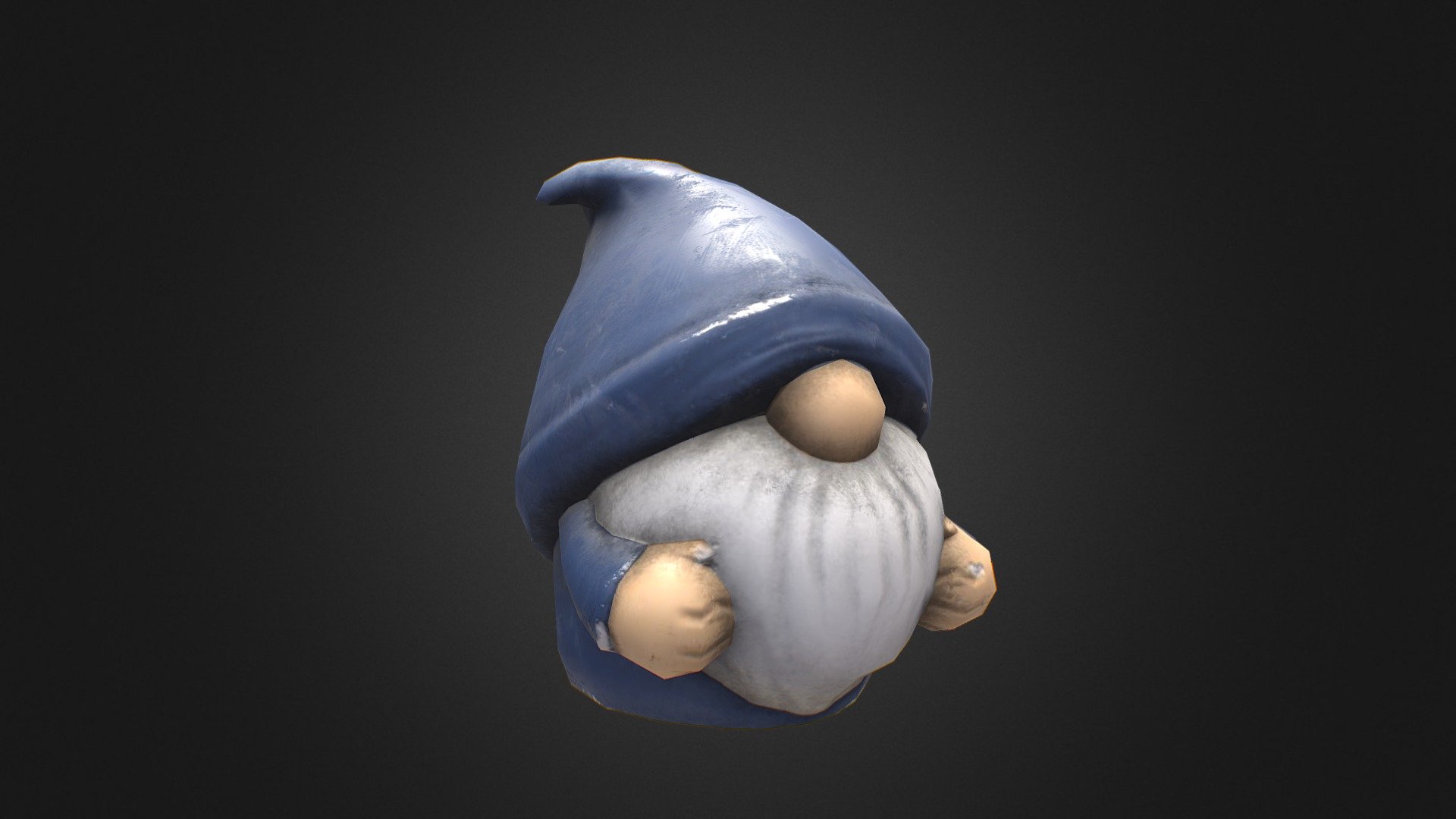 Gnome 3D Model Low Poly - Download Free 3D model by Javier Contreras ...