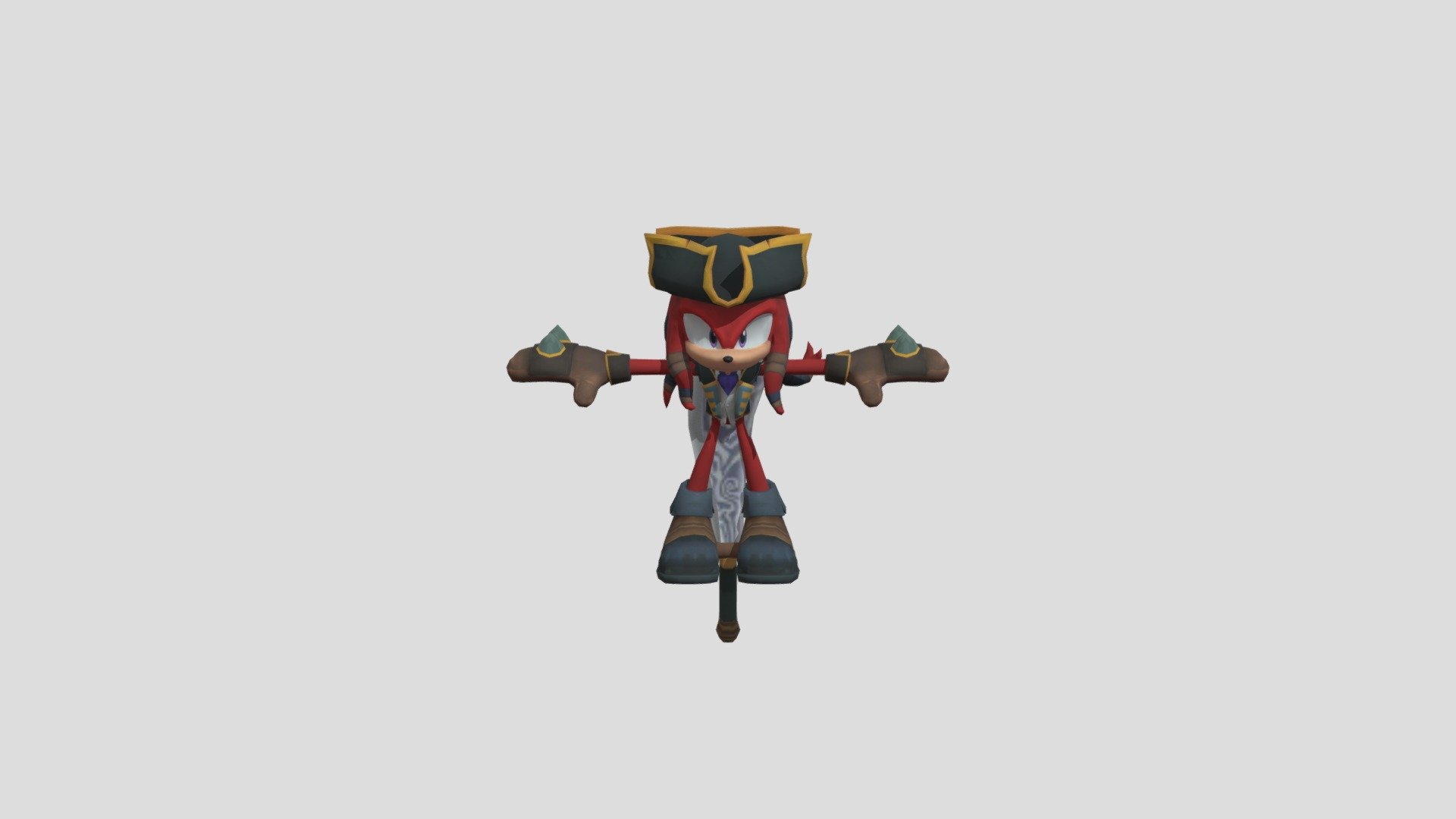 Knuckles-the-dread-sonic-prime - Download Free 3D model by nicolaborracci80 [c4c74d7] - Sketchfab