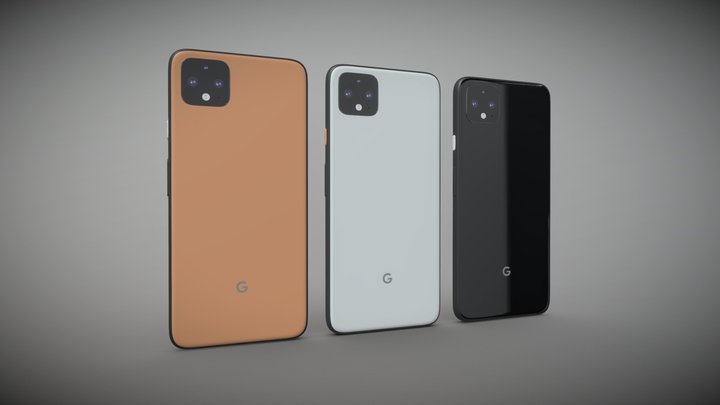 Pixel4 3D models - Sketchfab