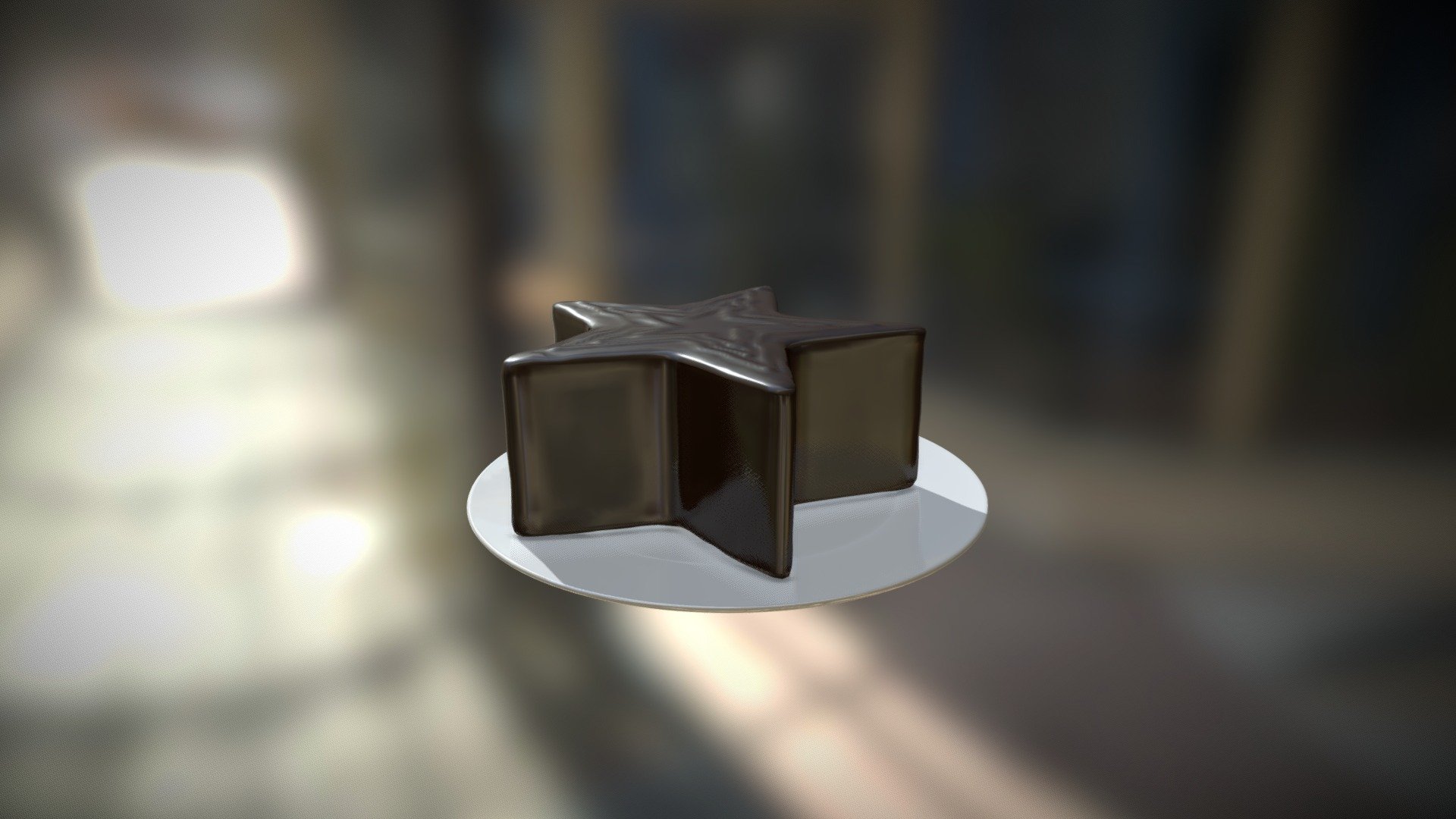 Cake Star 3 - 3D model by dner [c4c816a] - Sketchfab