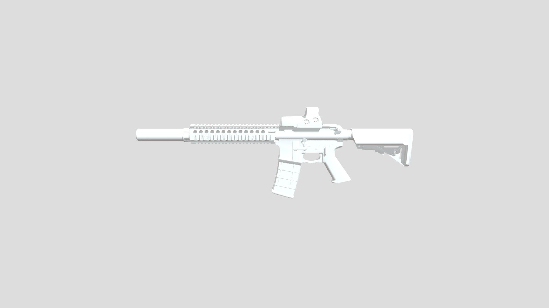 Mk18 - Download Free 3D model by hopops [c4ca86d] - Sketchfab
