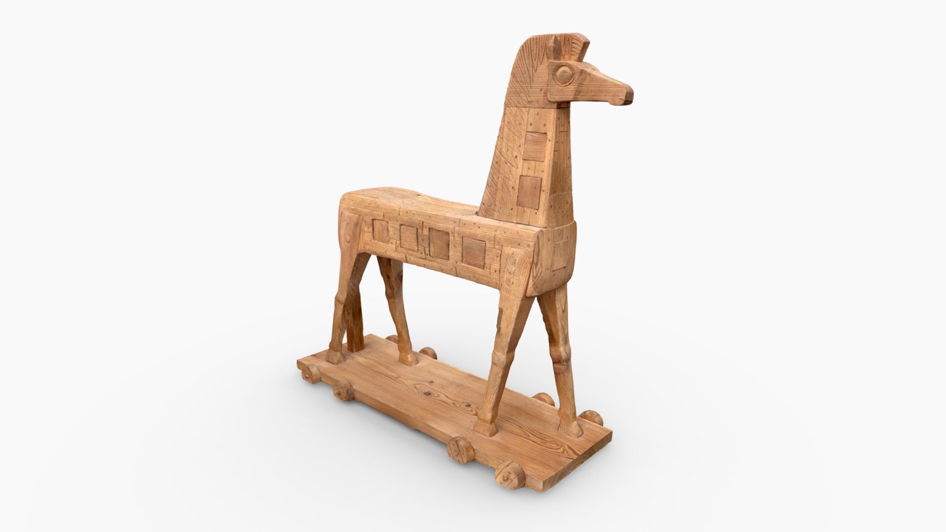 Trojan Horse - Download Free 3D model by Fabian Mohr (@fabianmohr ...