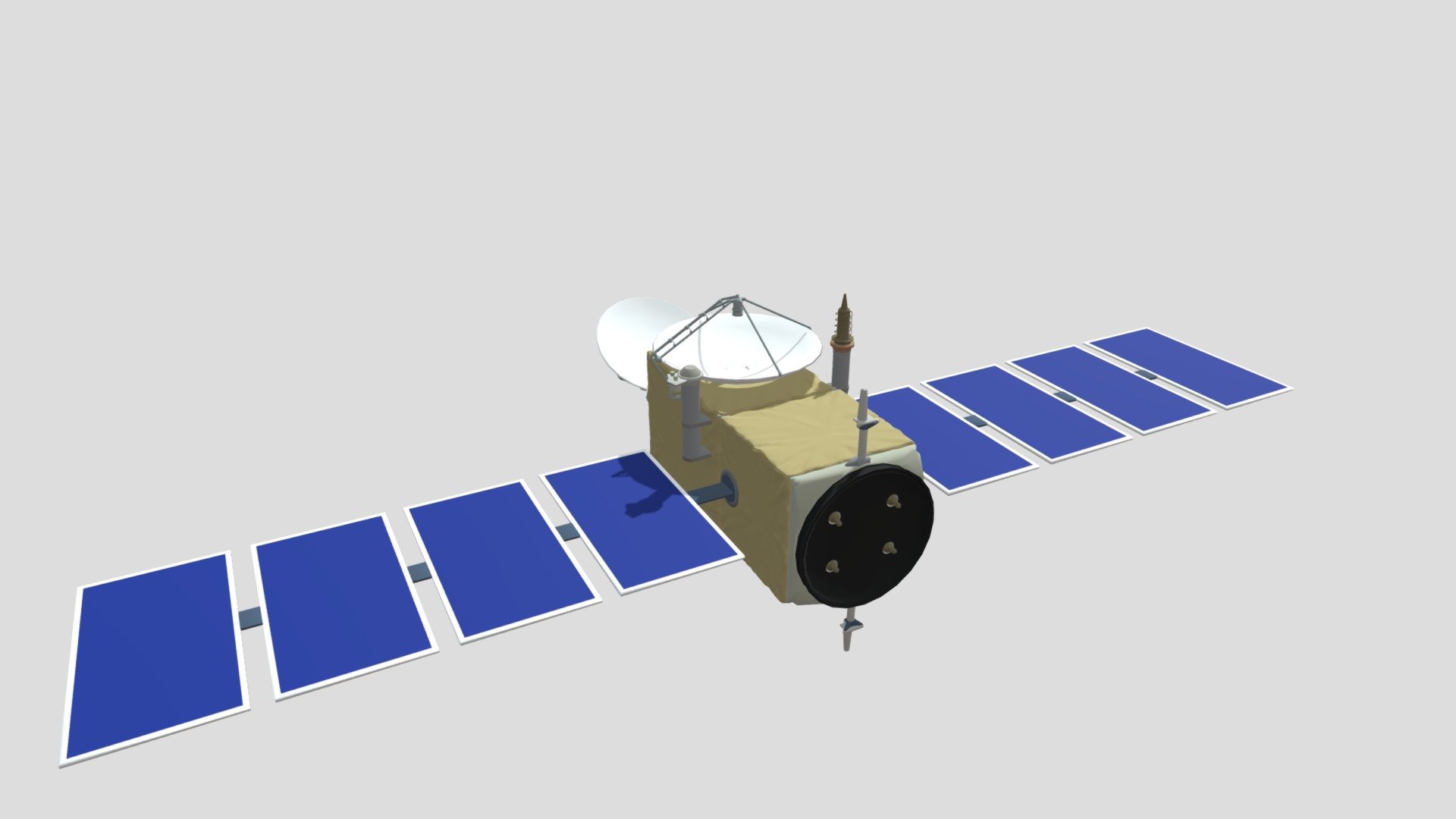 Satellite - Download Free 3D model by Cybertron B-127 (@robo-reboot ...