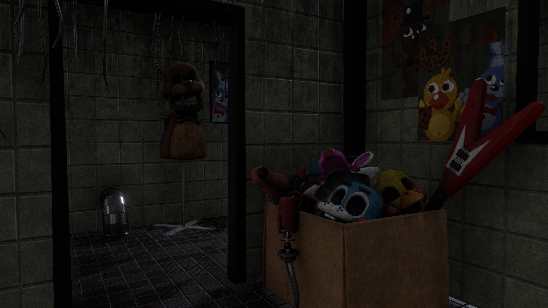 Fazbear's Fright | New Dawn - Download Free 3D model by Cherryvania ...