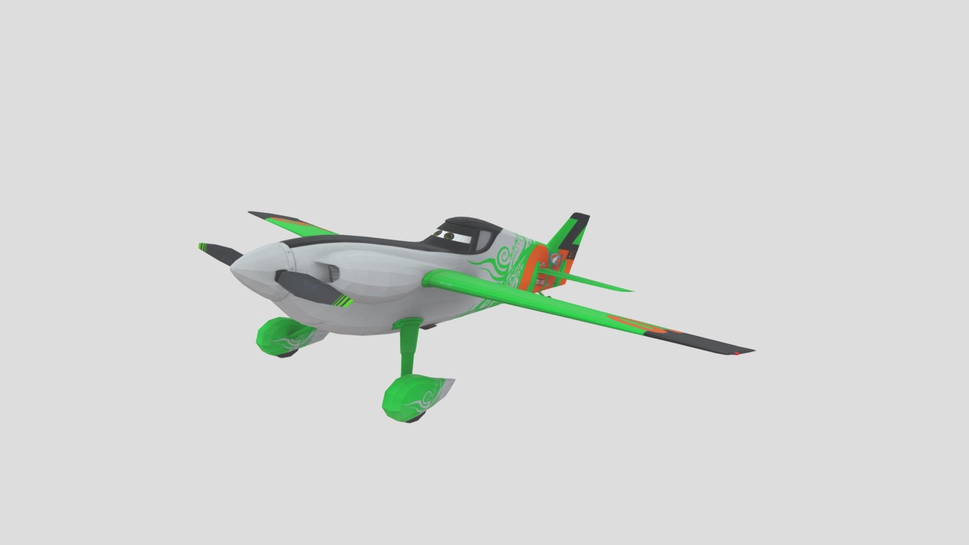 Disney Planes - Zed - Download Free 3D model by SMF Features Developed ...