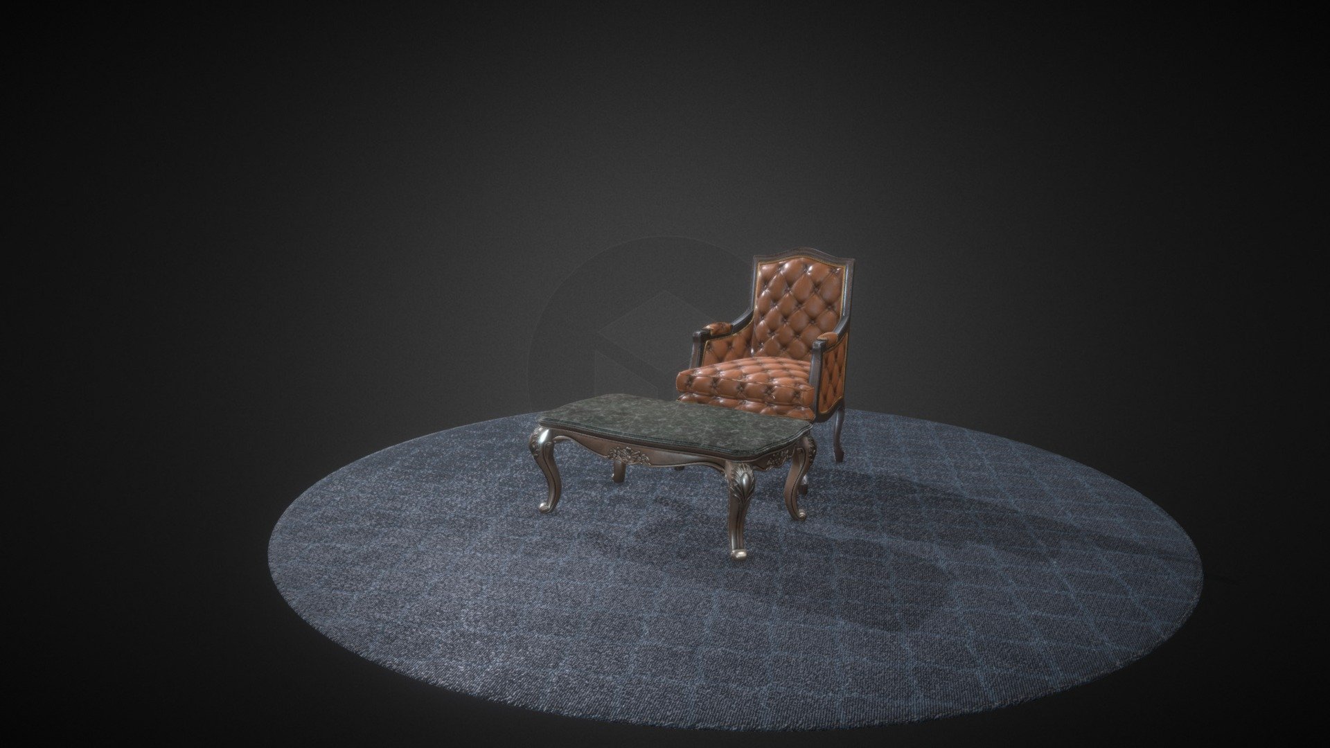 Antique old Furniture - 3D model by Sharathraj_P [c4cf750] - Sketchfab