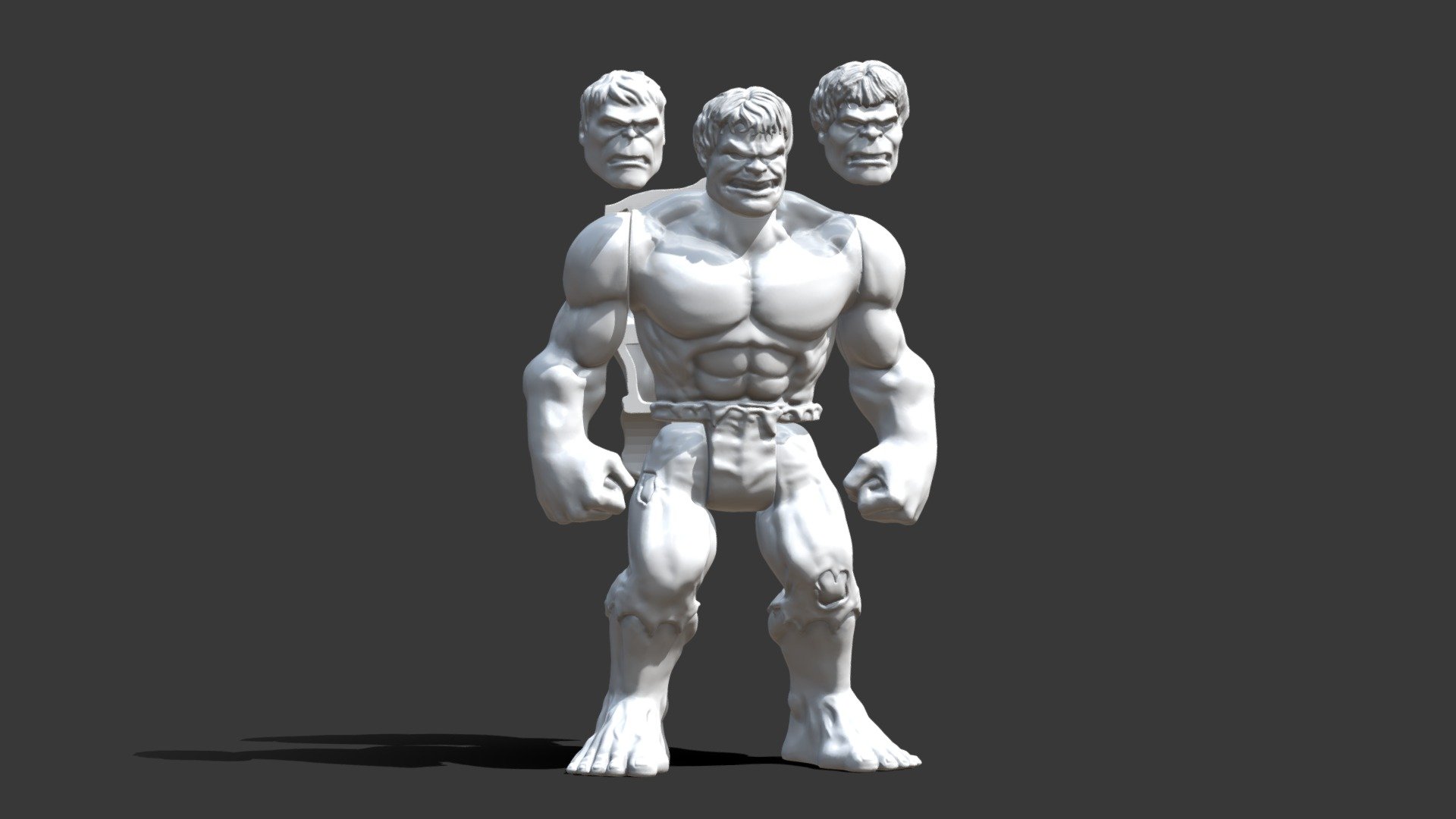 HULK CLASSIC - COMMISSIONED WORK - 3D model by Masterclip3D ...