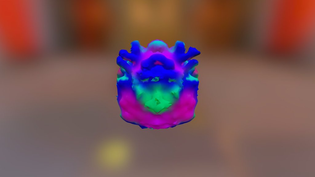 rainbow ball - 3D model by indigoes [c4d1327] - Sketchfab