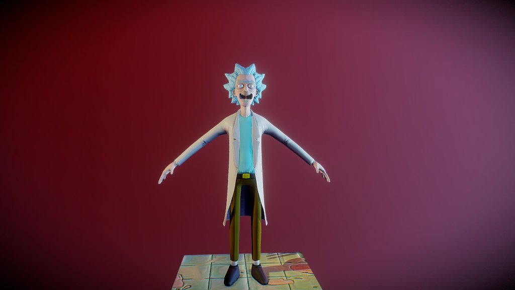 Rick - 3D model by Babou (@jukkathewalrus) [c4d36b1] - Sketchfab