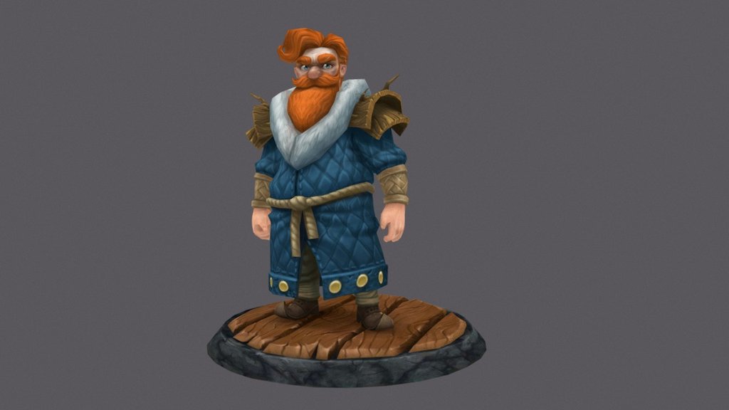 brave dwarf - 3D model by SunStrike Studios (@sunstrikestudios ...