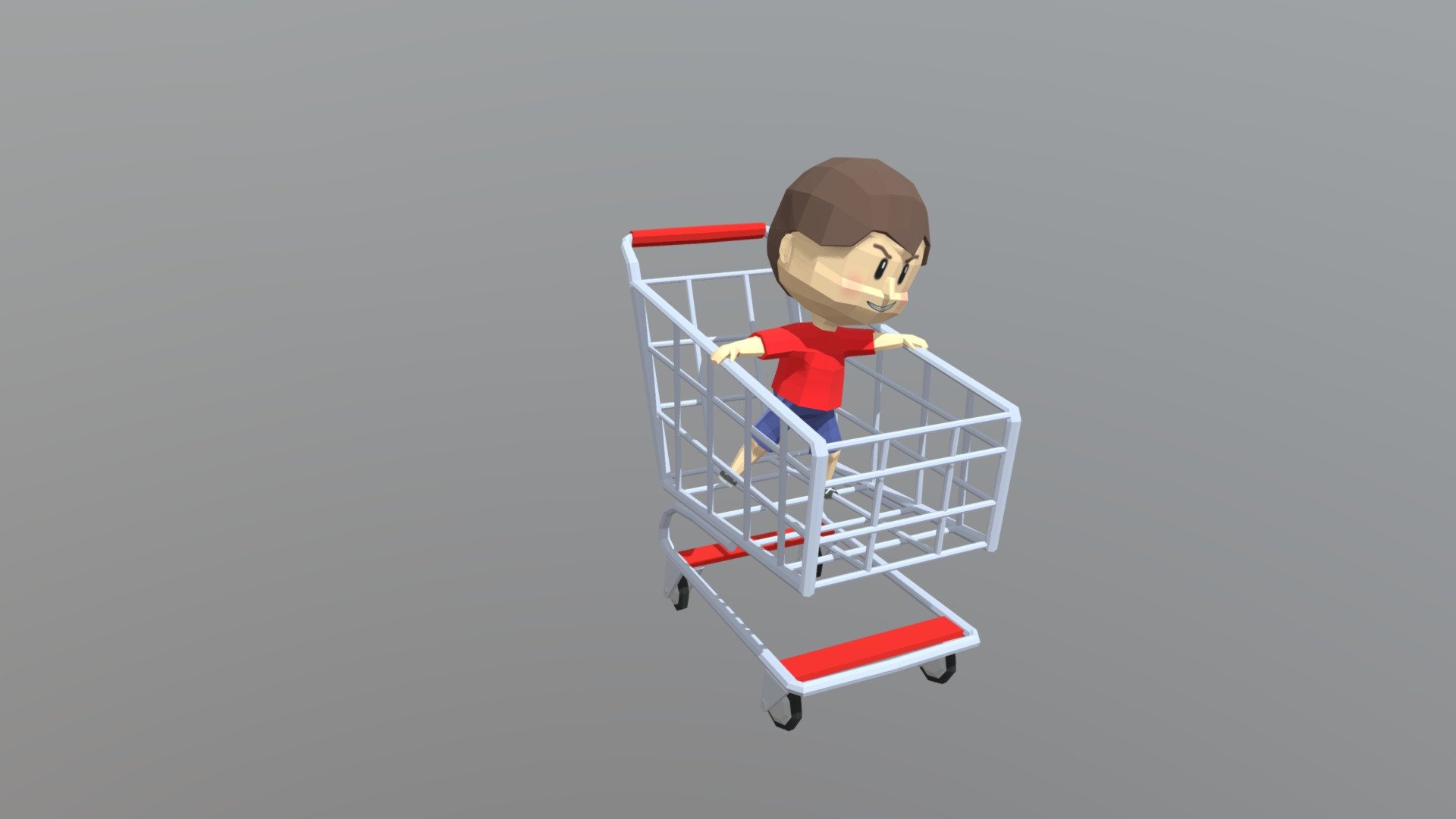 Cart Left Turn Anim V3 - 3D model by camcouto [c4d542f] - Sketchfab