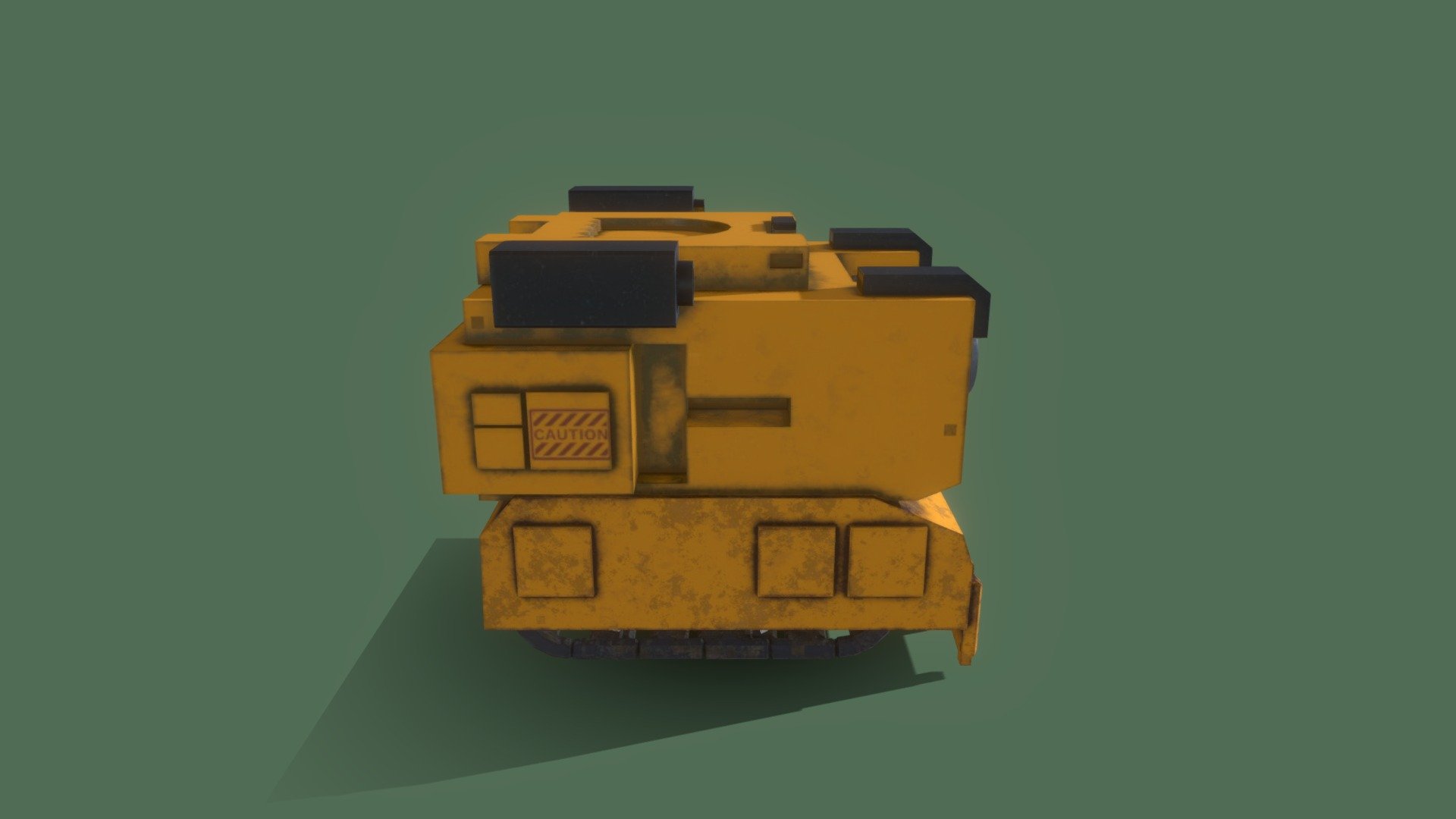 Pac man clyde tank - 3D model by Fina (@Elfinacaballes) [c4d58c6 ...
