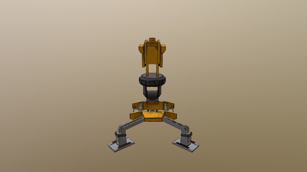 turret Borderlands pt 2 - 3D model by Gamefist Studios (@MZ_GameAssets ...