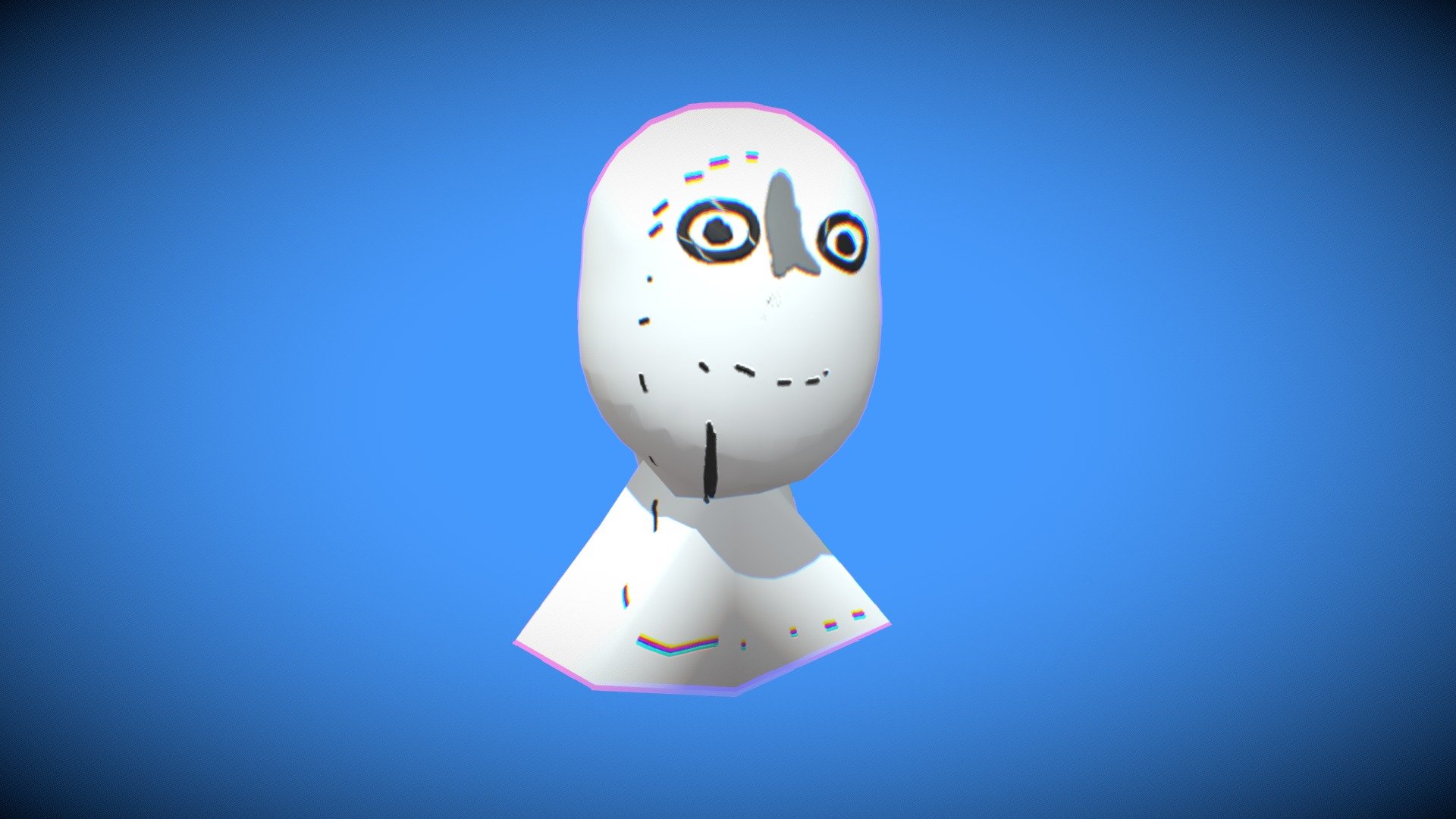 Scary Spooky Wojak - Download Free 3D model by sharkpuppetxl ...