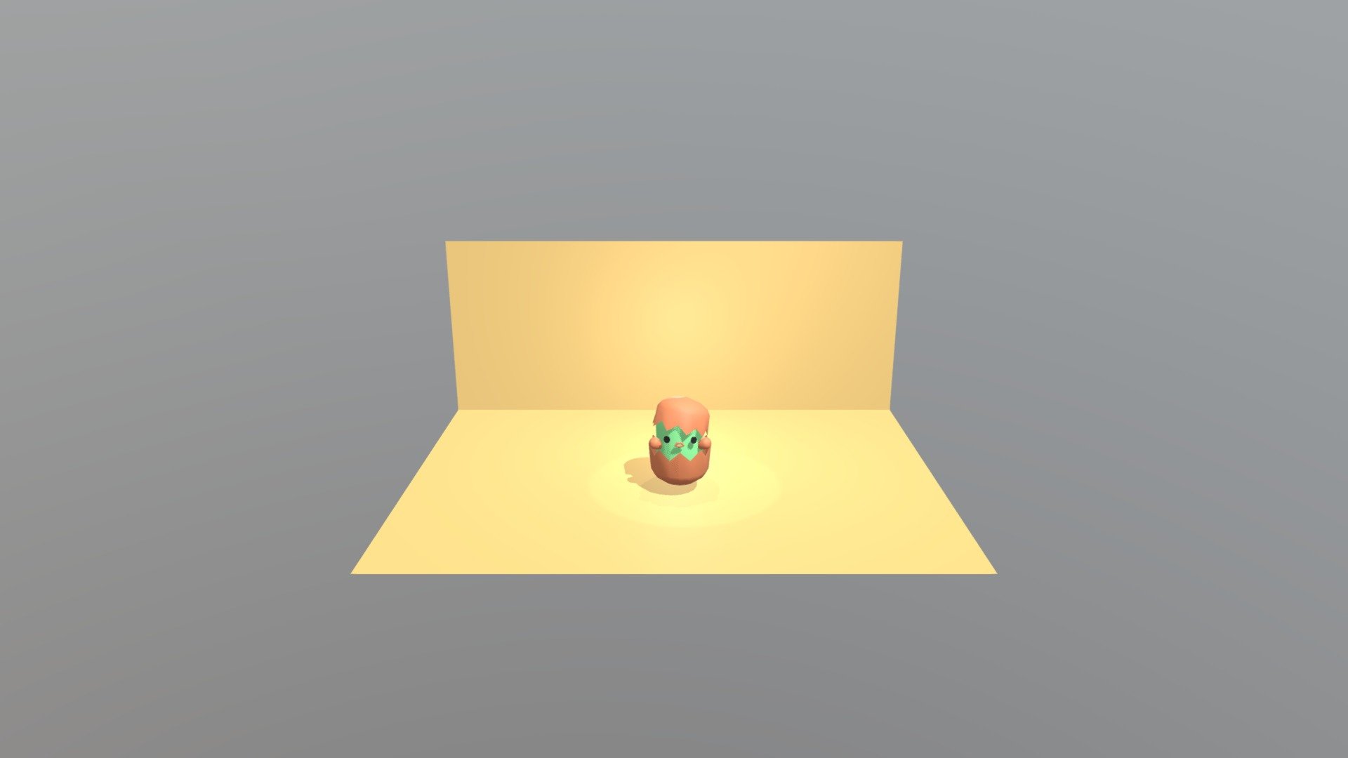 Chick - 3D model by Niw.Nattakan [c4d9d0f] - Sketchfab