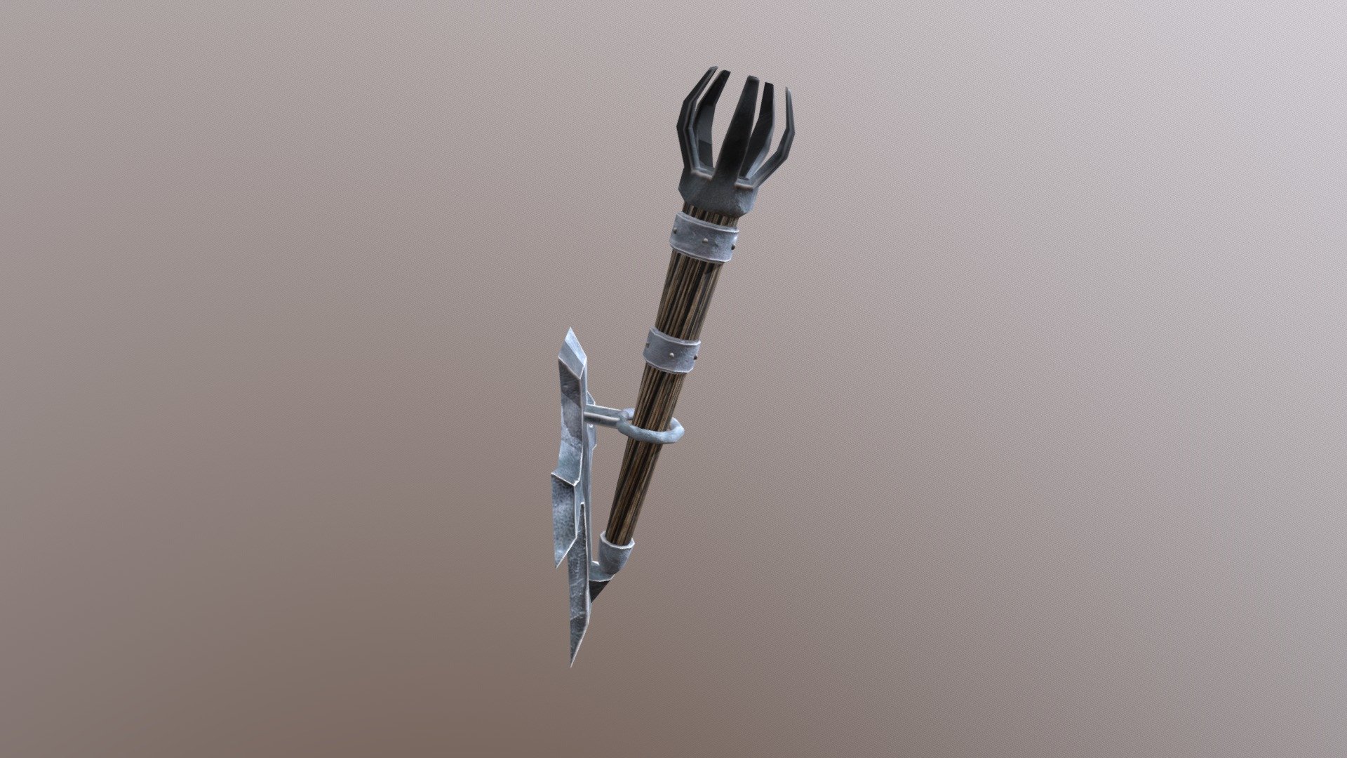 Medieval Torch - 3D model by ruphius [c4da511] - Sketchfab