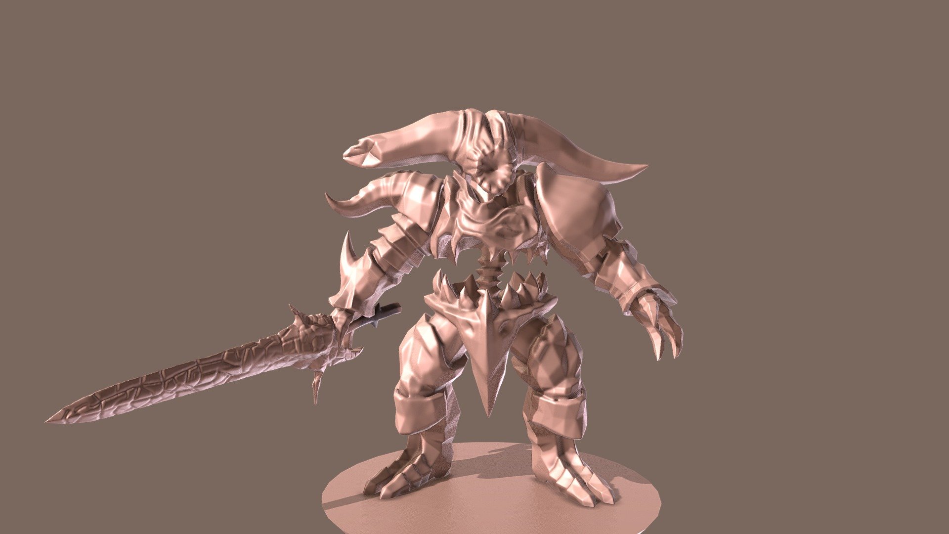 Smelter Demon from Dark Souls 2 - 3D model by PatMat (@patmateee ...
