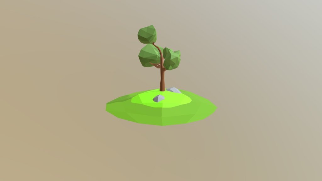 Low poly forest - 3D model by tarcios [c4dcee8] - Sketchfab