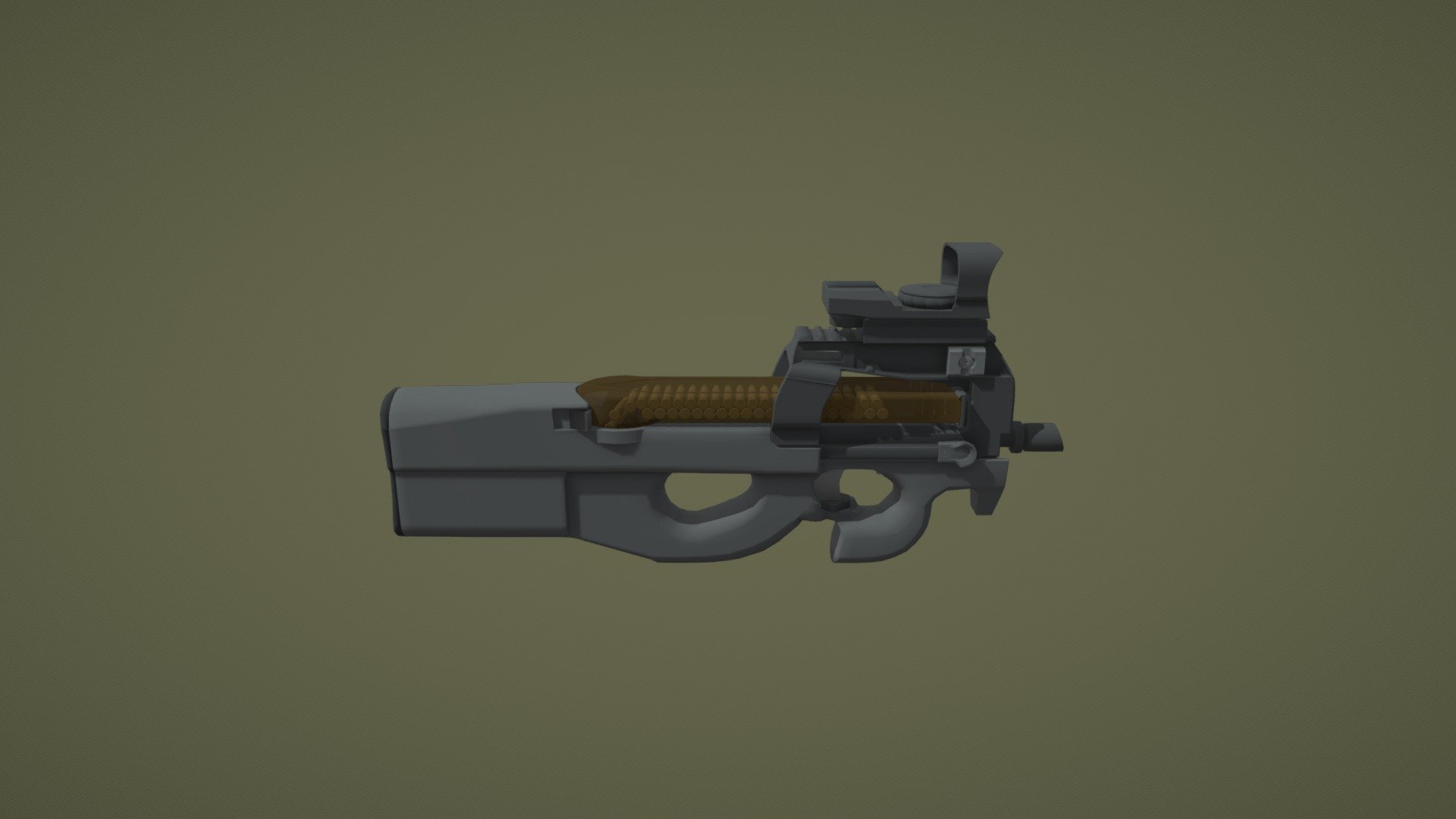 HW Draft/ FN P90 - Download Free 3D model by SaPo (@sapoexe) [c4df3a4 ...