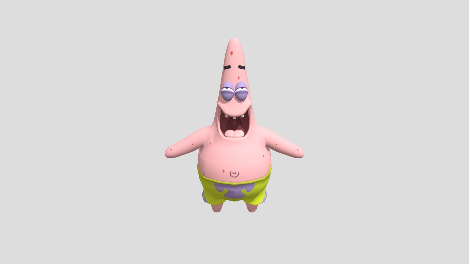 Patrick-star for Roblox studio - Download Free 3D model by nicktoonsus ...