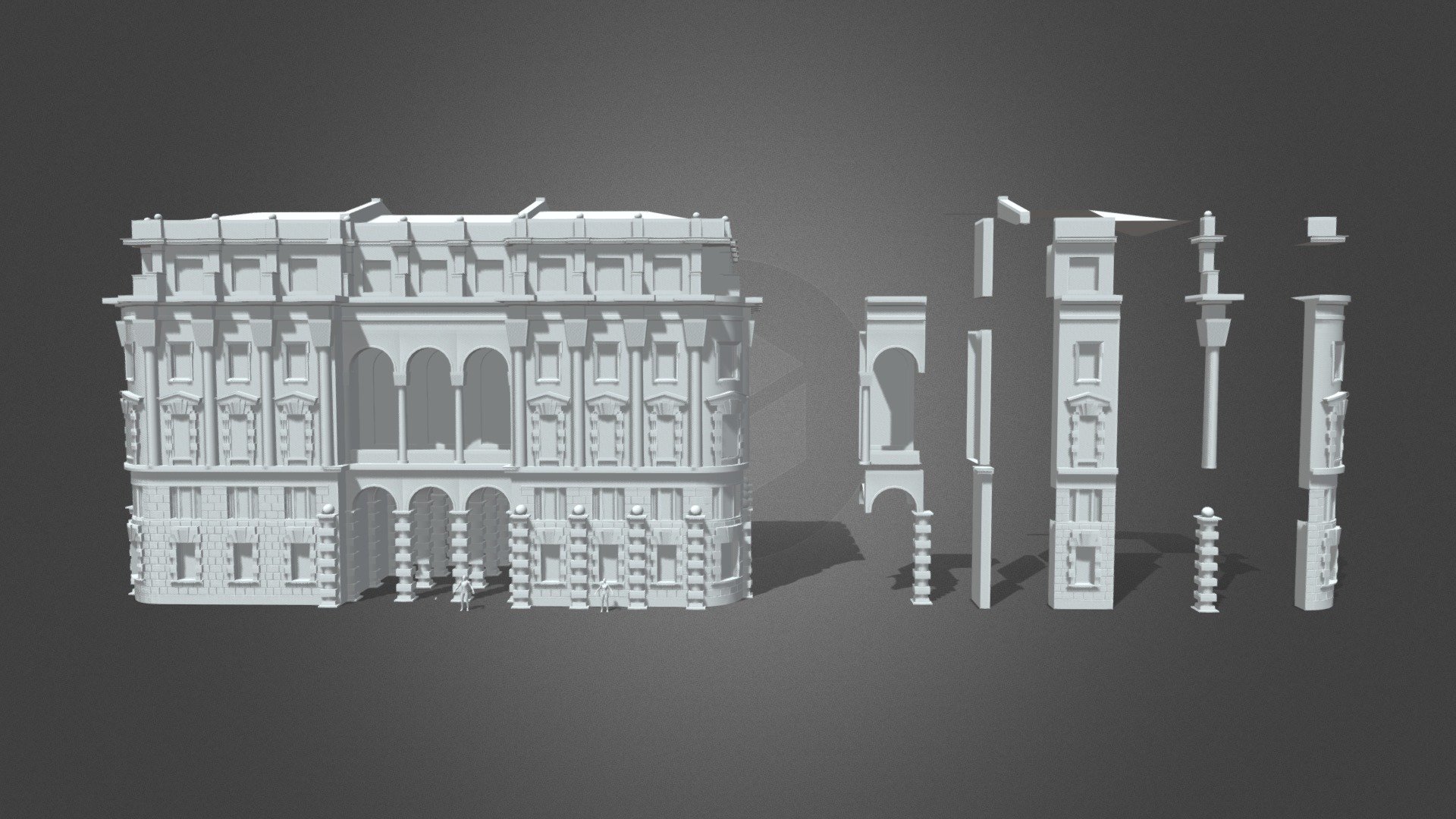 The Emir's house - 3D model by Helley [c4df66d] - Sketchfab