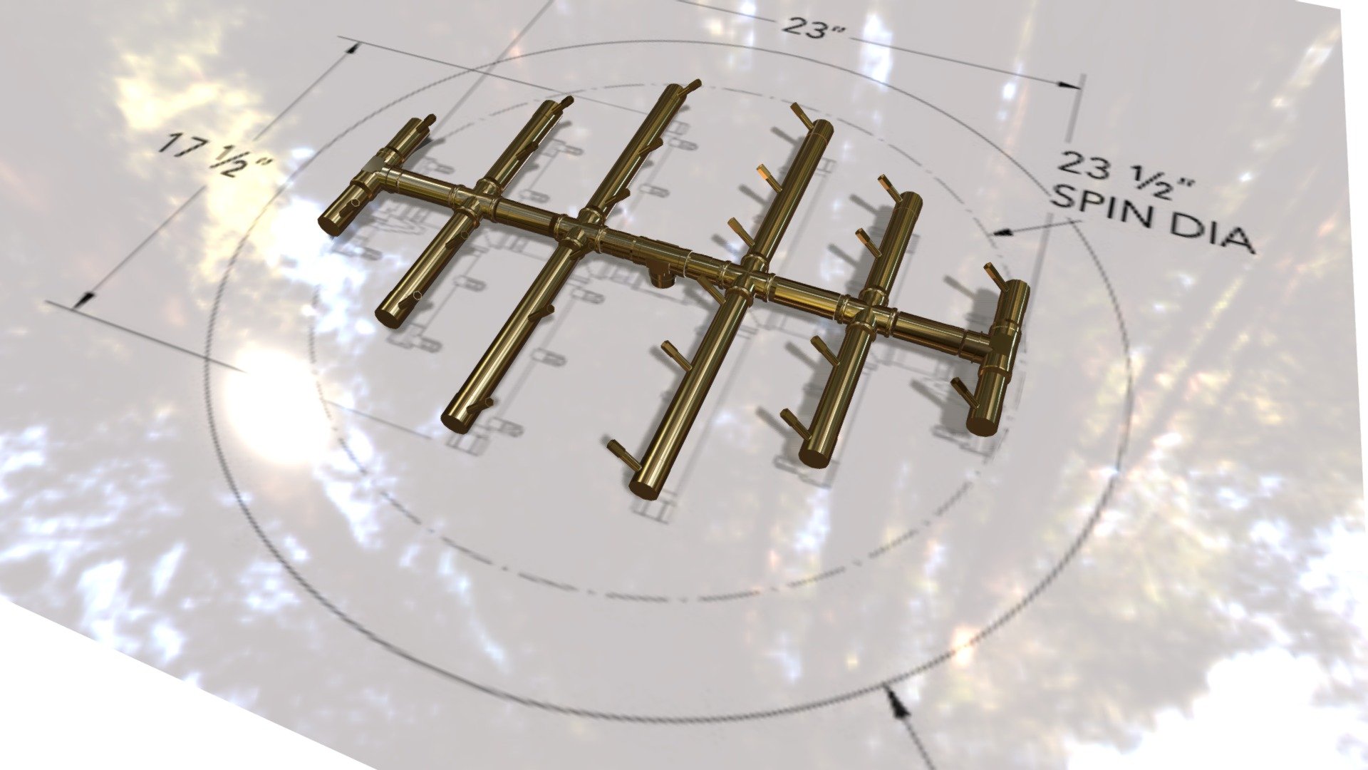 CIRCLE-TREE-STYLE-CFBCT240 MONTANA FIRE PITS - 3D model by Montana Fire ...