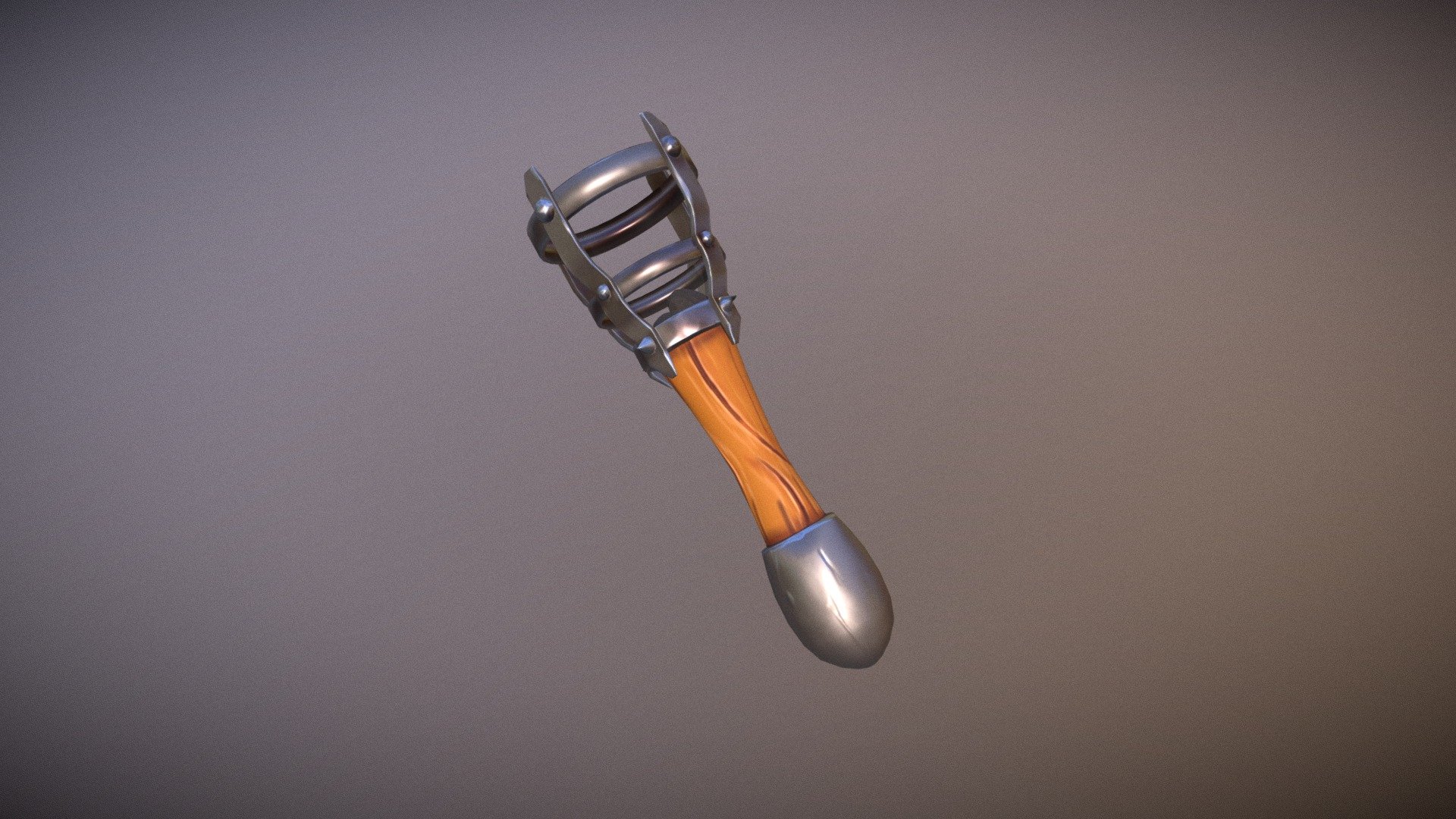 Stylized Medieval Torch - 3D model by Felype Lemos (@FelypeLemos ...