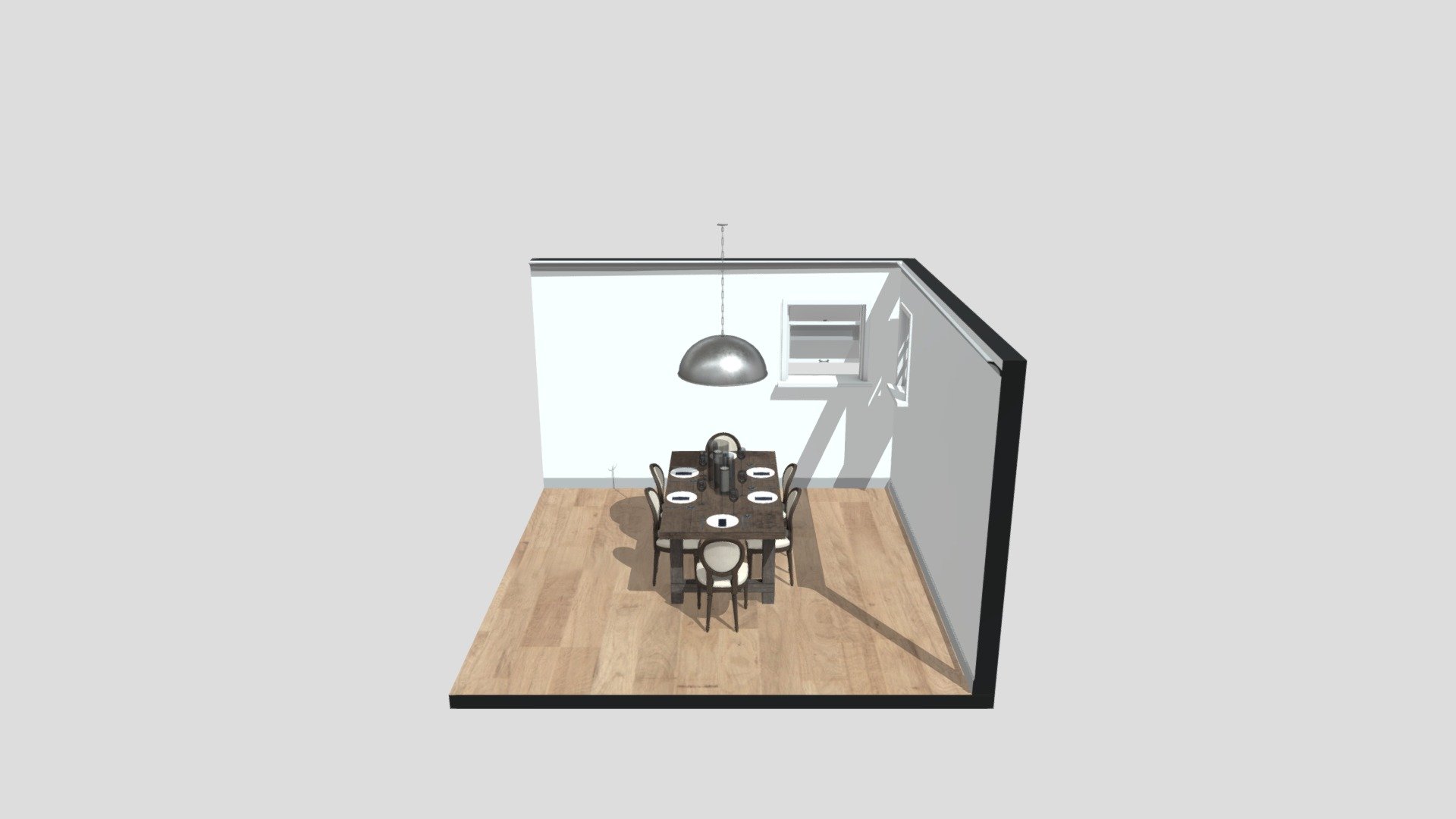 Dining Room Table - 3D model by vrneighborhood [c4e190a] - Sketchfab
