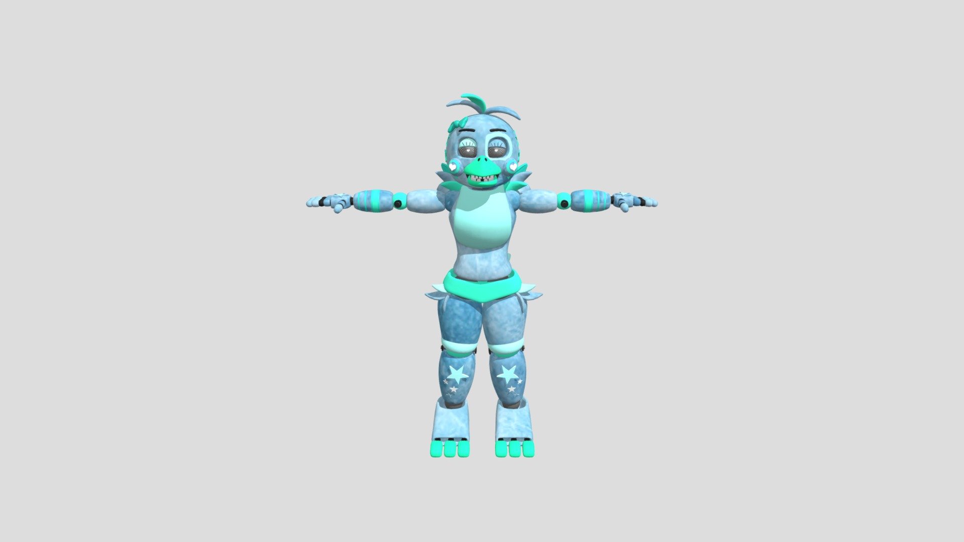 starlight toy chica - Download Free 3D model by BlueBerry1234 [c4e3c00 ...
