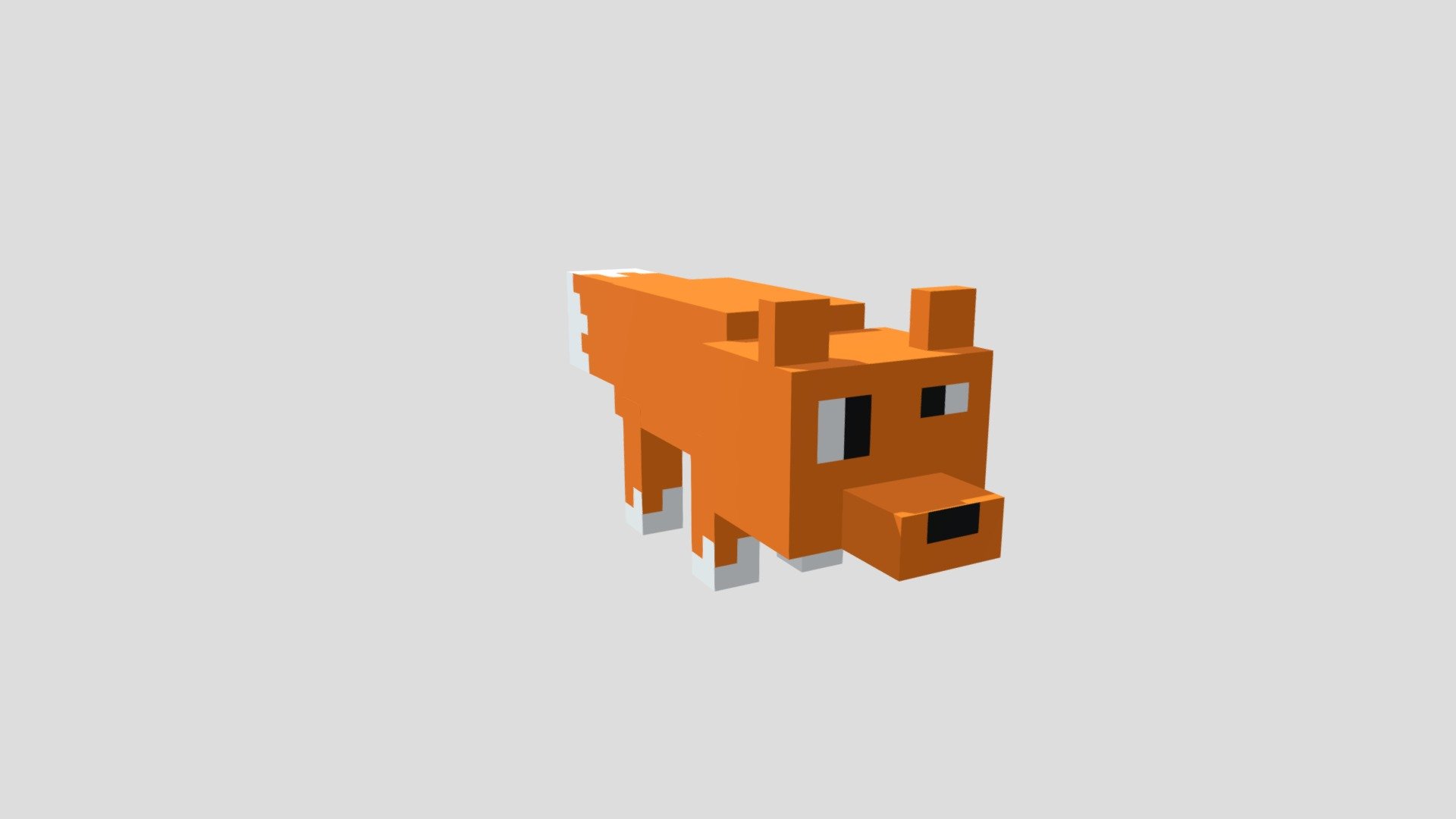 Custom Fox Model - Download Free 3D model by hackernaut2431 [c4e457c ...