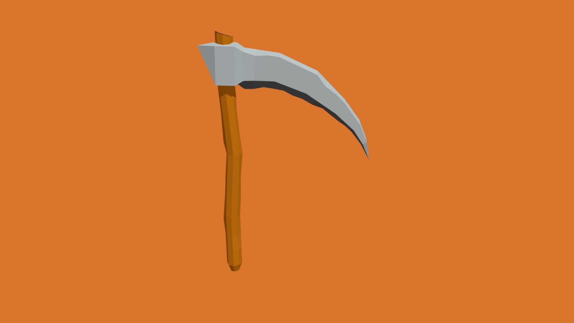Lowpoly Scythe - Download Free 3D model by Agustin.Val [c4e45a4 ...