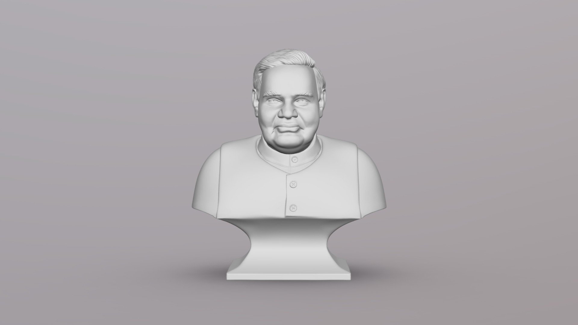 Atal Bihari Vajpayee - 3D model by vishaljeengar09 [c4e5718] - Sketchfab