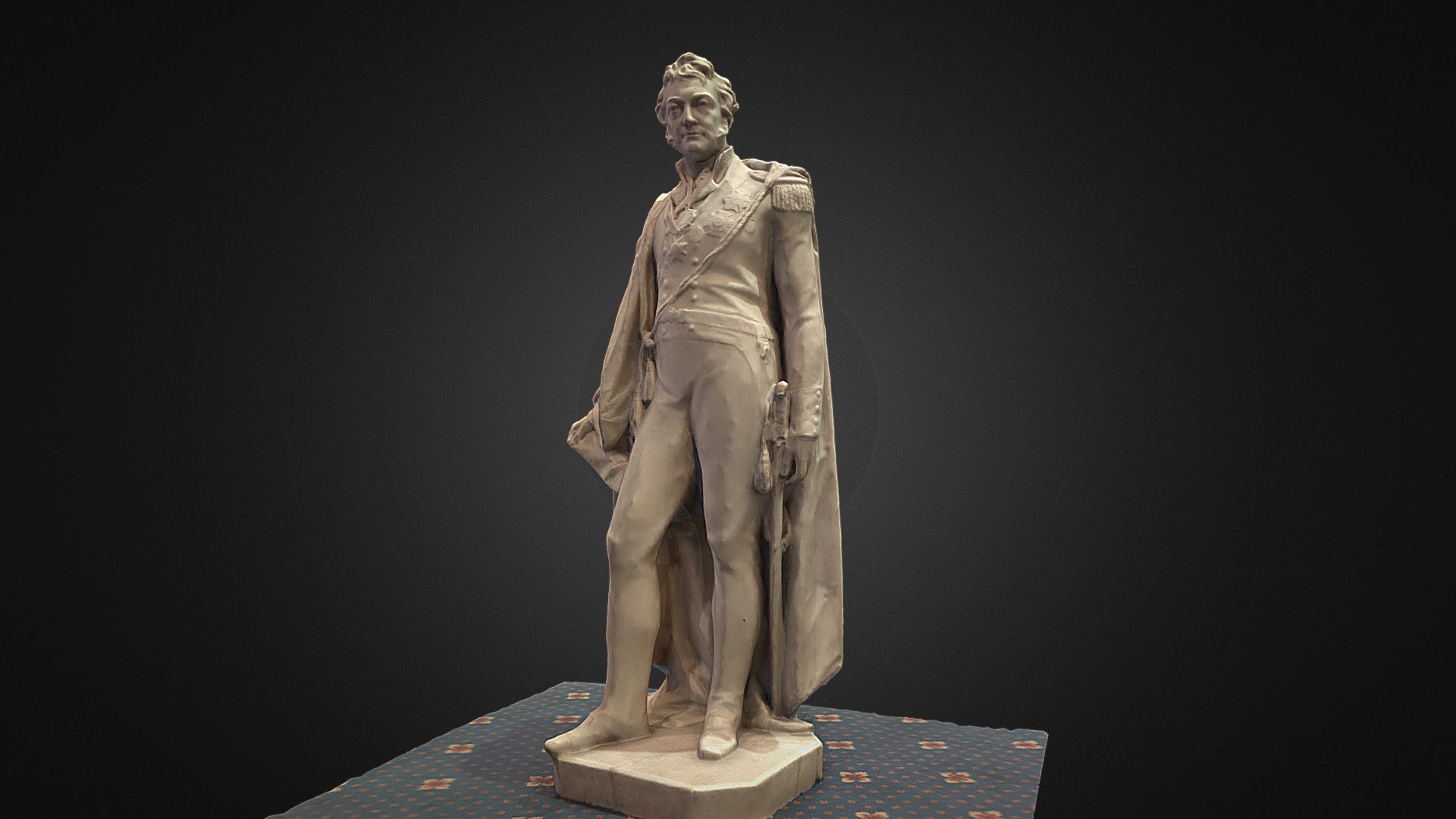 James McGrigor Statue, ChiMed, Aberdeen - Download Free 3D model by ...