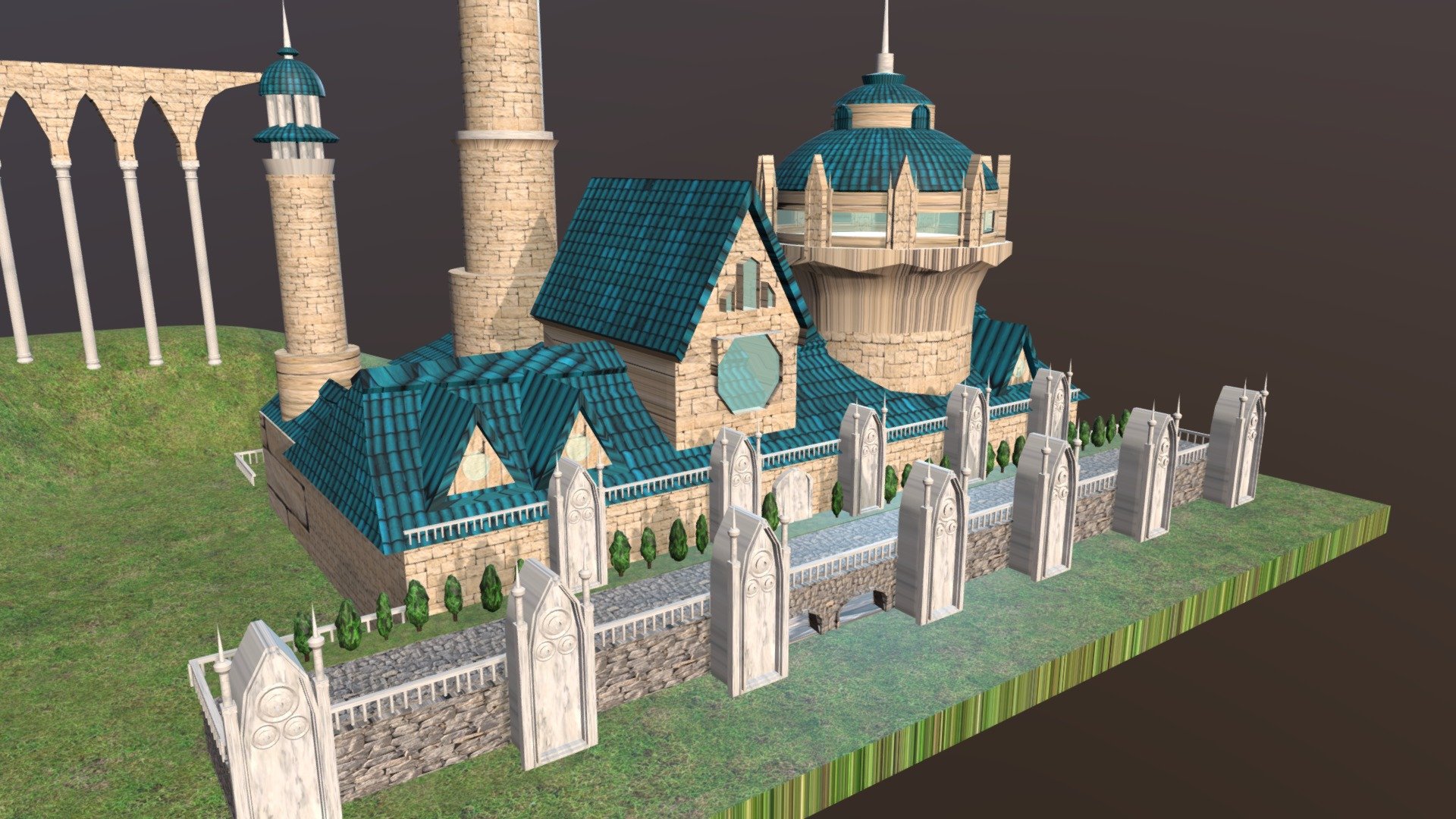 CASTLE - Download Free 3D model by Karol C (@KarolynChan) [c4e763f ...
