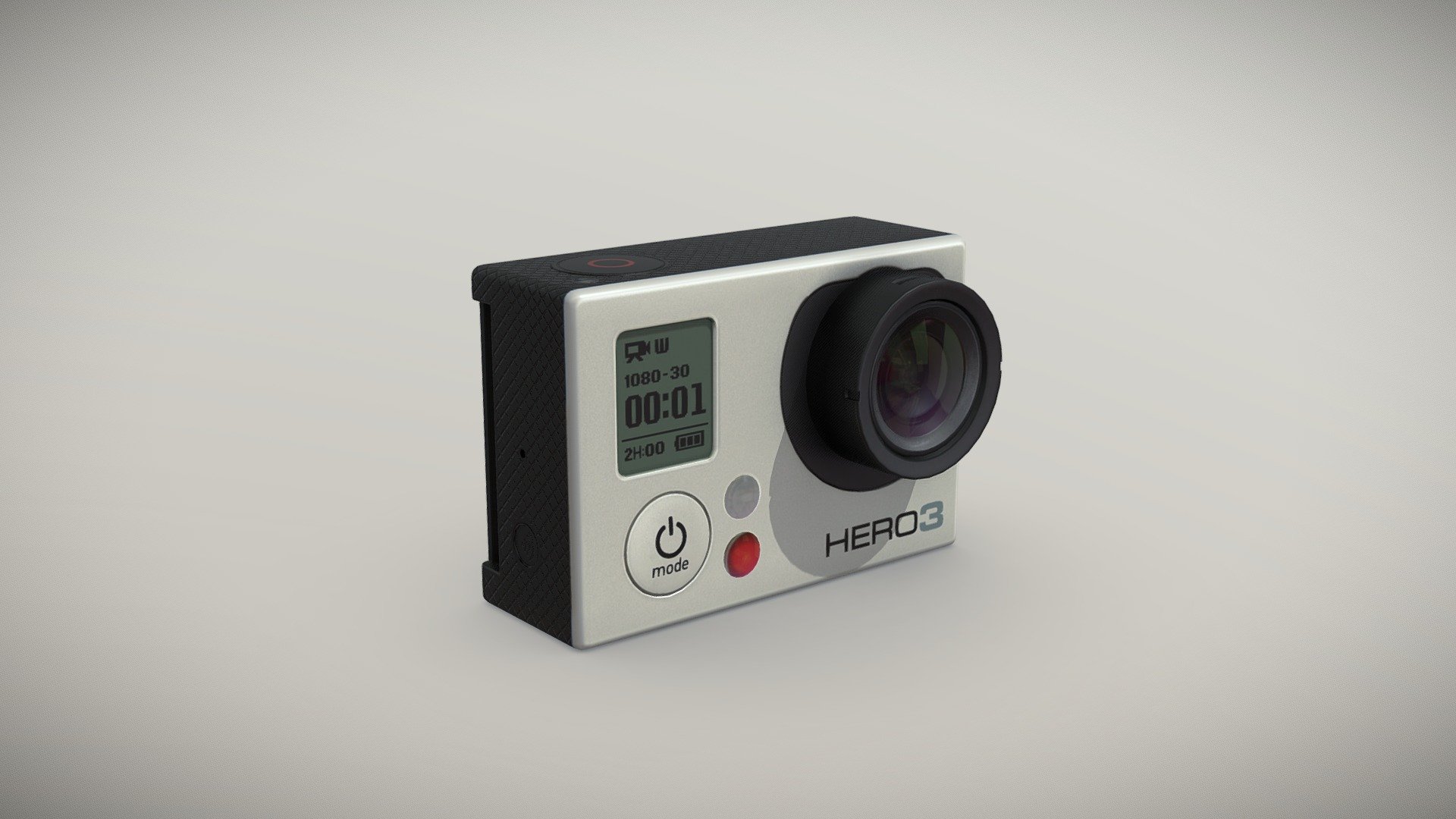 GoPro Hero3 action camera - 3D model by 3DOverstock [c4e8a70] - Sketchfab