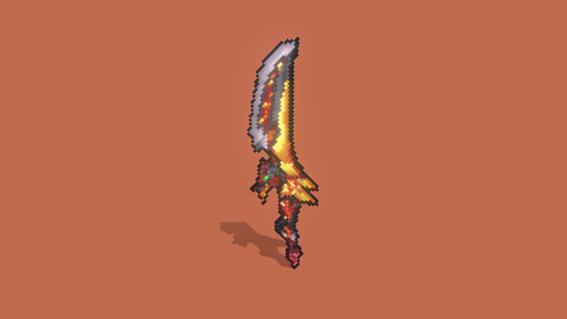 Dragon Blade - 3D model by Casp3r_z [c4ea1ad] - Sketchfab